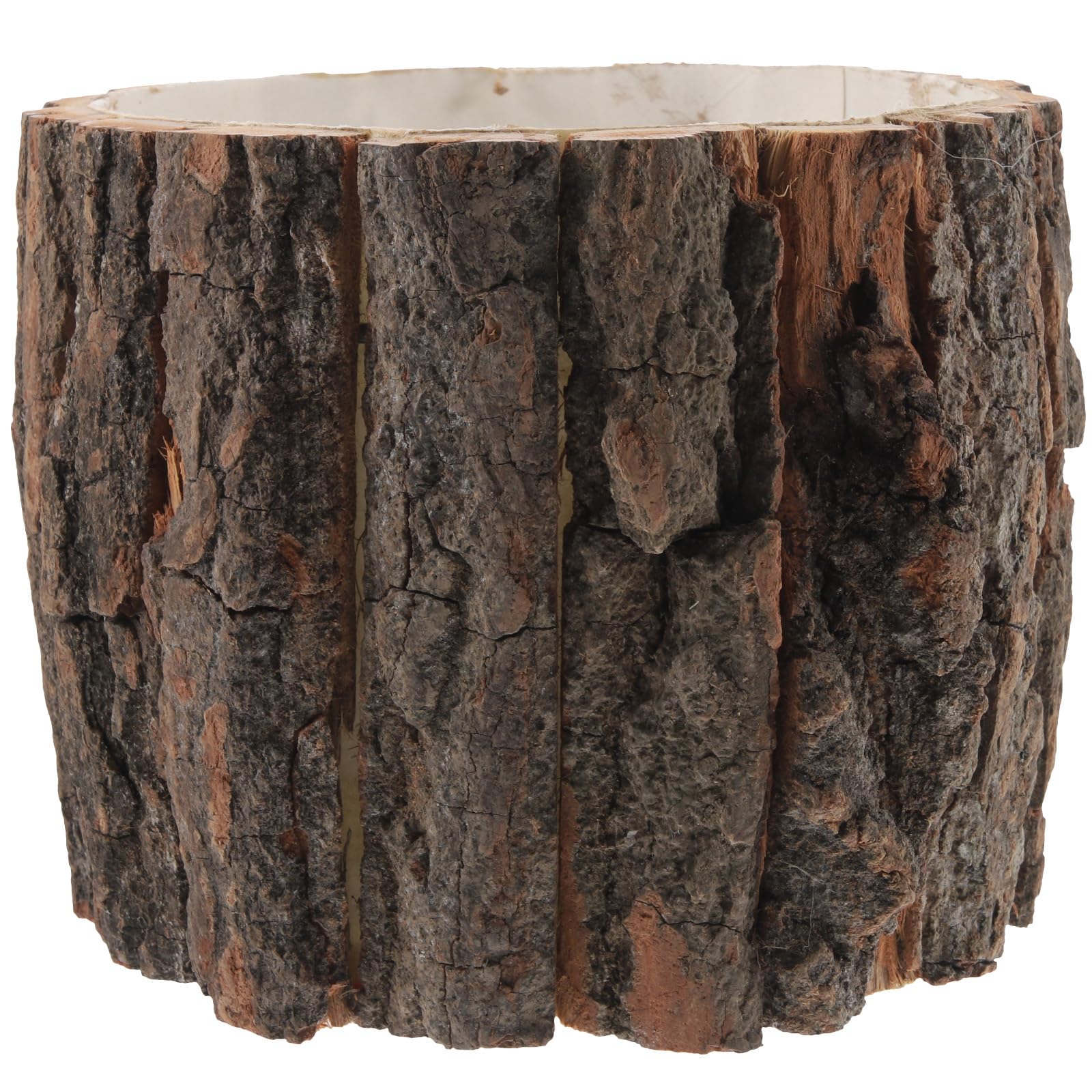Amazon.com: Natural Wooden Planter Tree Stump Flower Pot Decorative ...