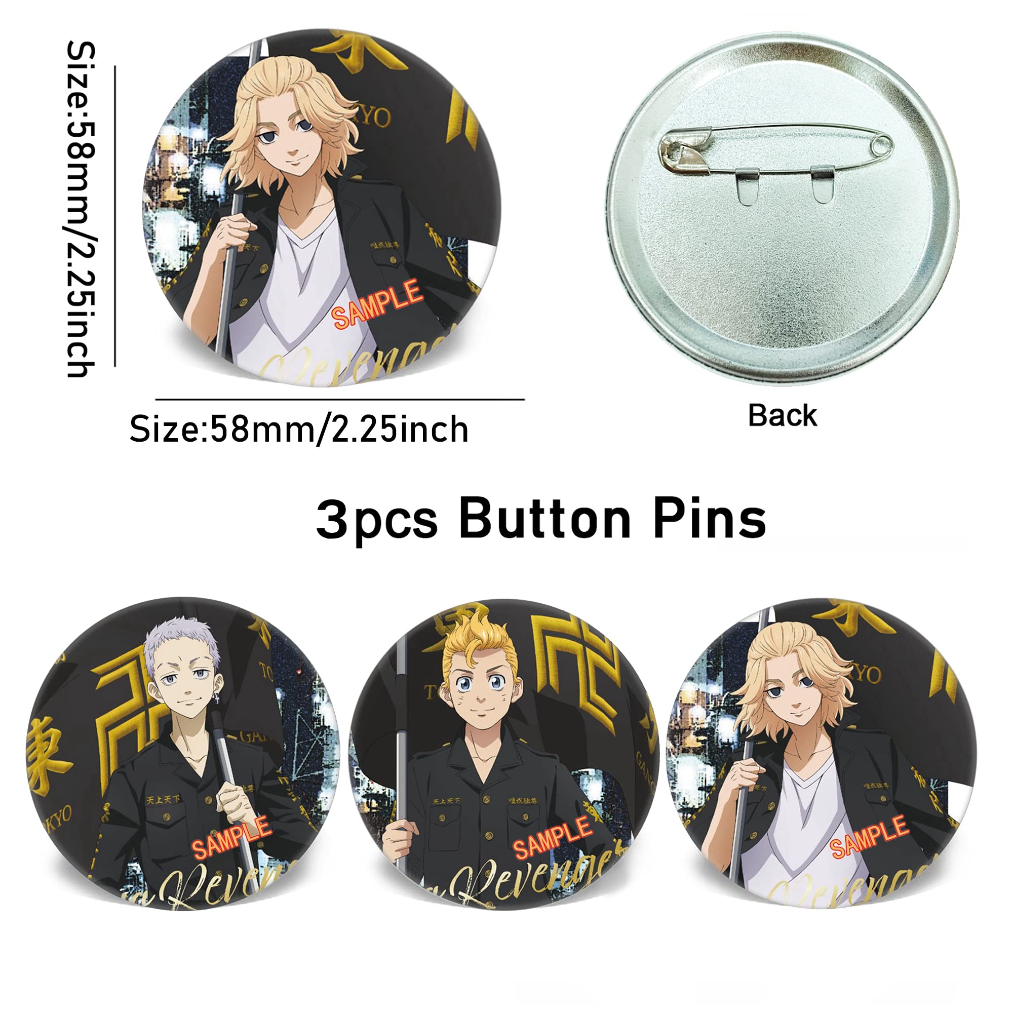 Tokyo Revengers Merch set,Tokyo Revengers Drawstring B...B09CYYCT85 ...