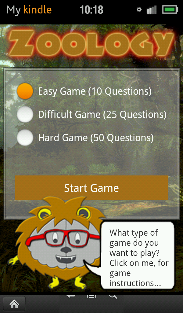 Zoology - Animal Trivia Game - App on Amazon Appstore