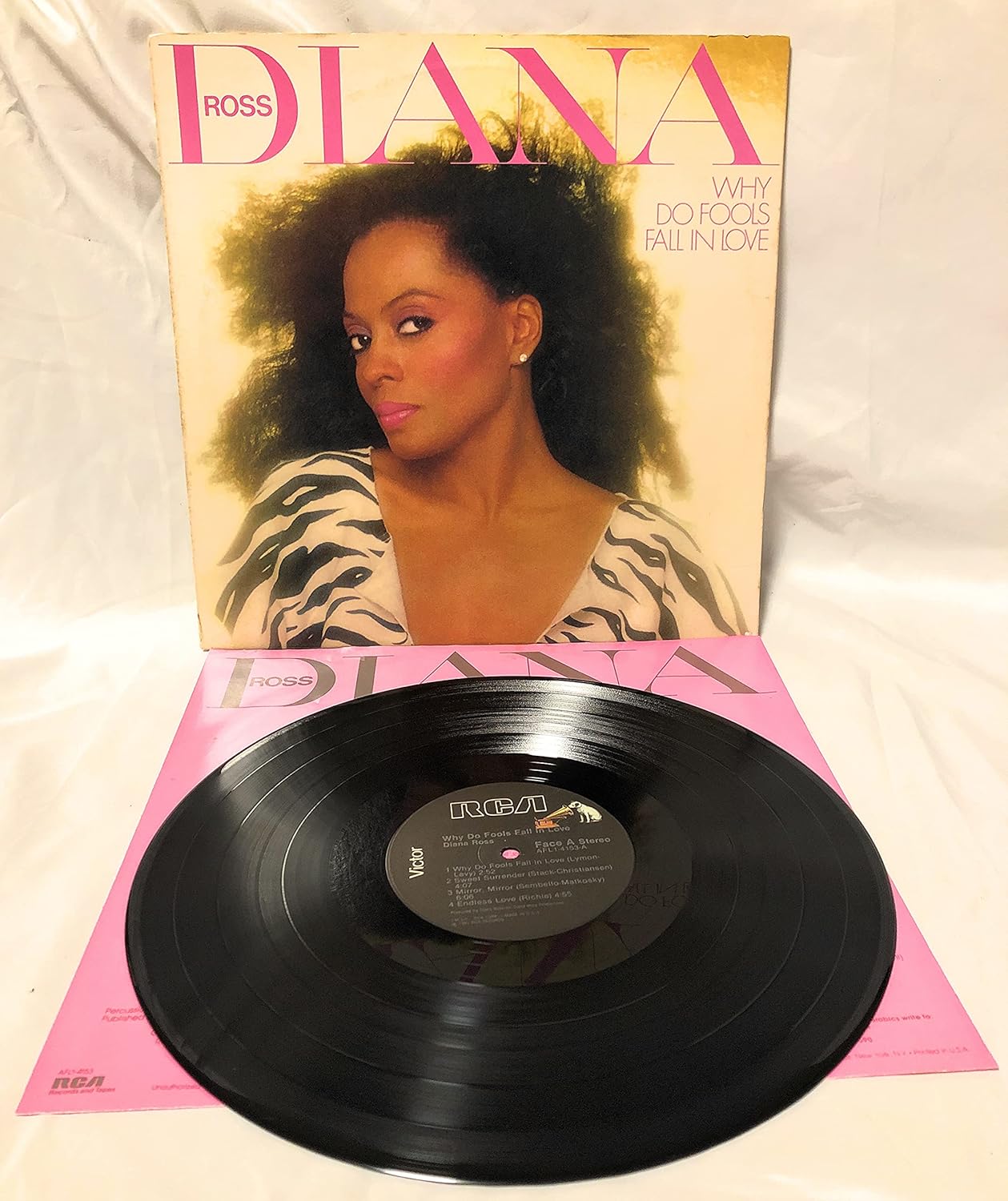 Amazon.com: DIANA ROSS WHY DO FOOLS FALL IN LOVE vinyl record: CDs & Vinyl