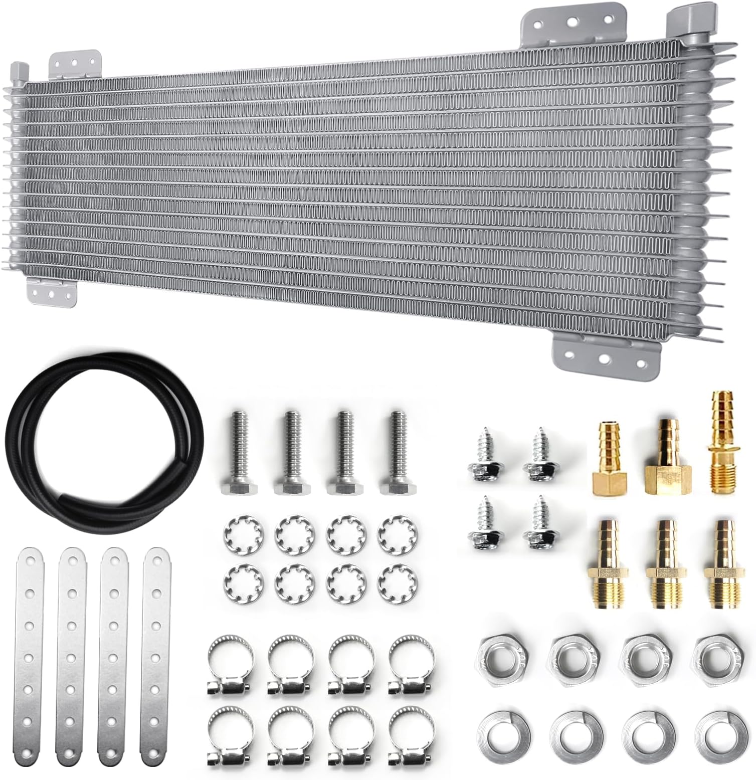 Amazon.com: 40k Transmission Oil Cooler Kit Compatible with Heavy Duty ...