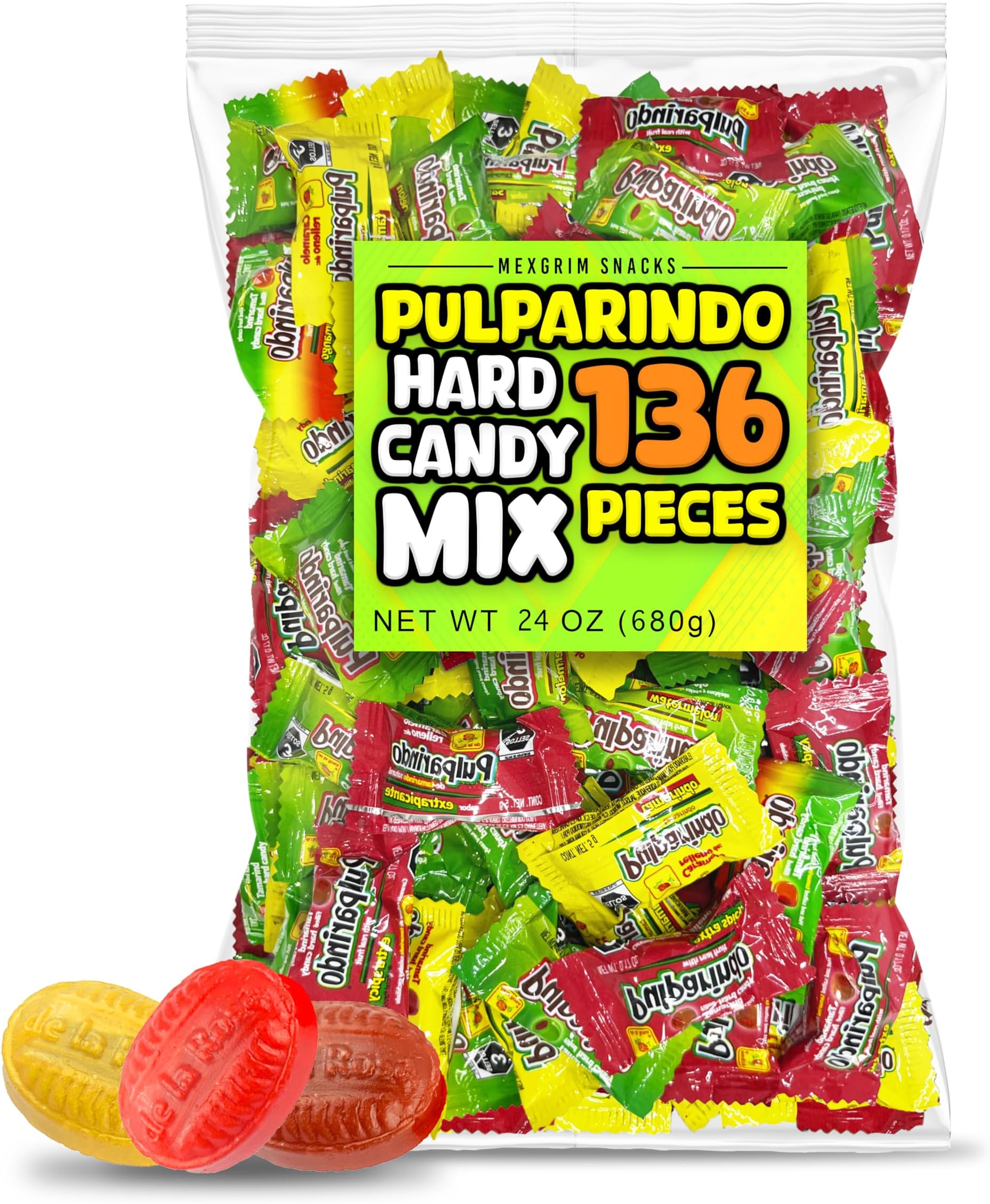 Amazon.com : Mexican Candy Mix Assortment Snack (42 Count) Dulces ...