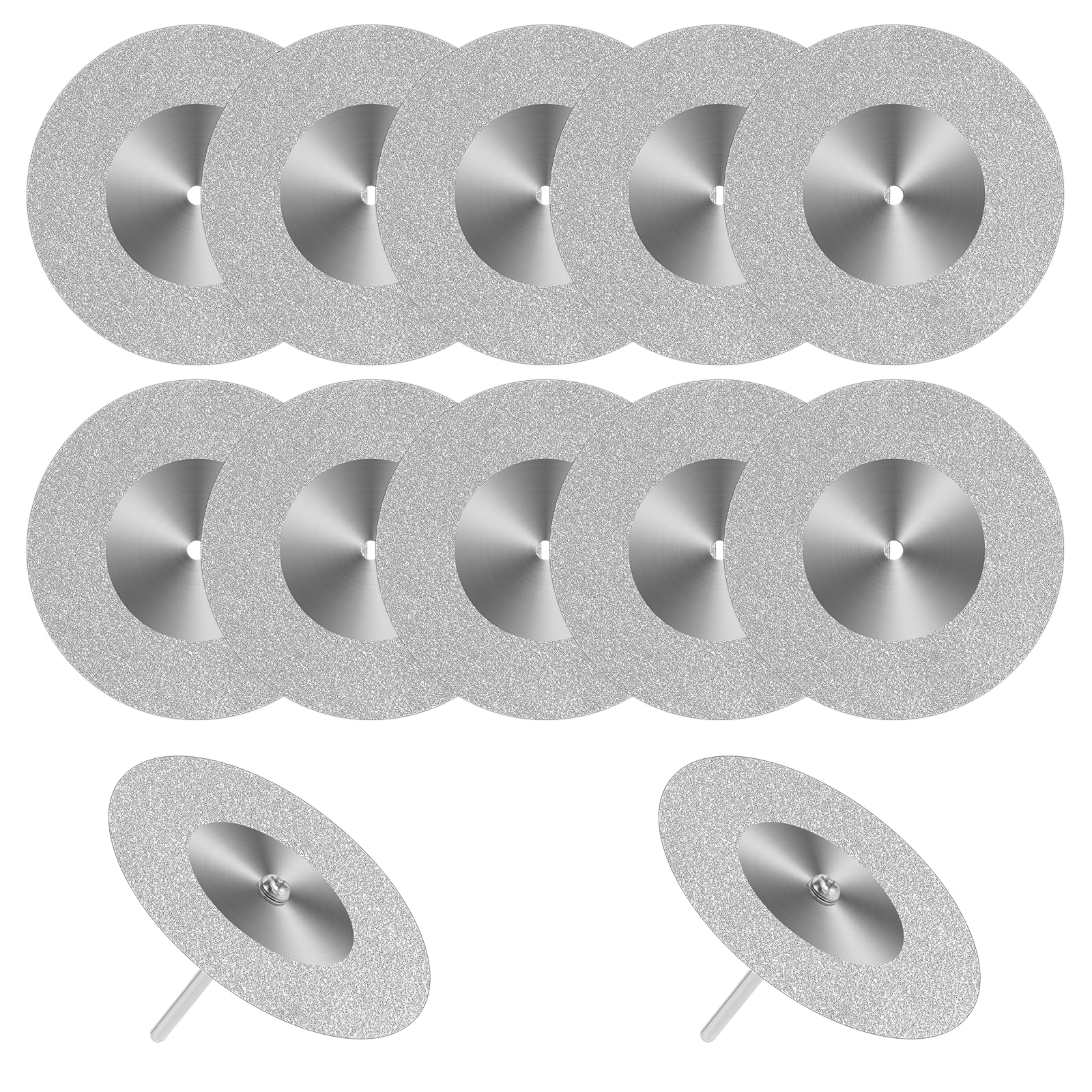 10 Pcs Glass Cutting Disc 60mm Diamond Cutting Wheel Cut Off Wheels ...