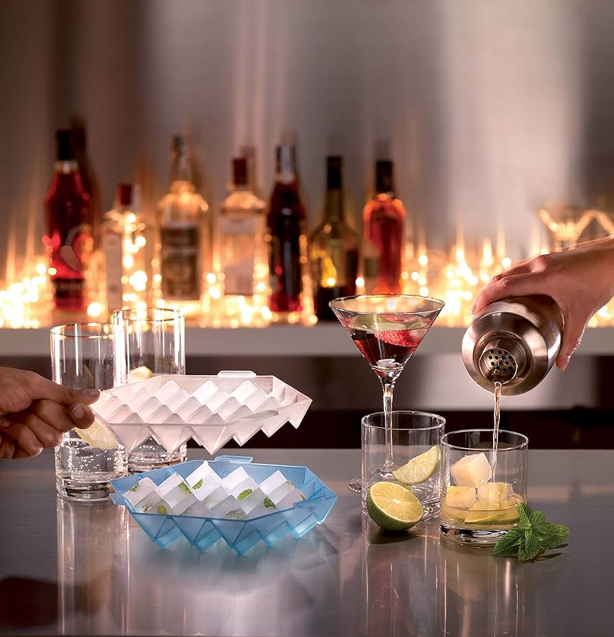 ルクエ アイスキューブ ローズ 68030 W21.8×D19.8×H4.5cm