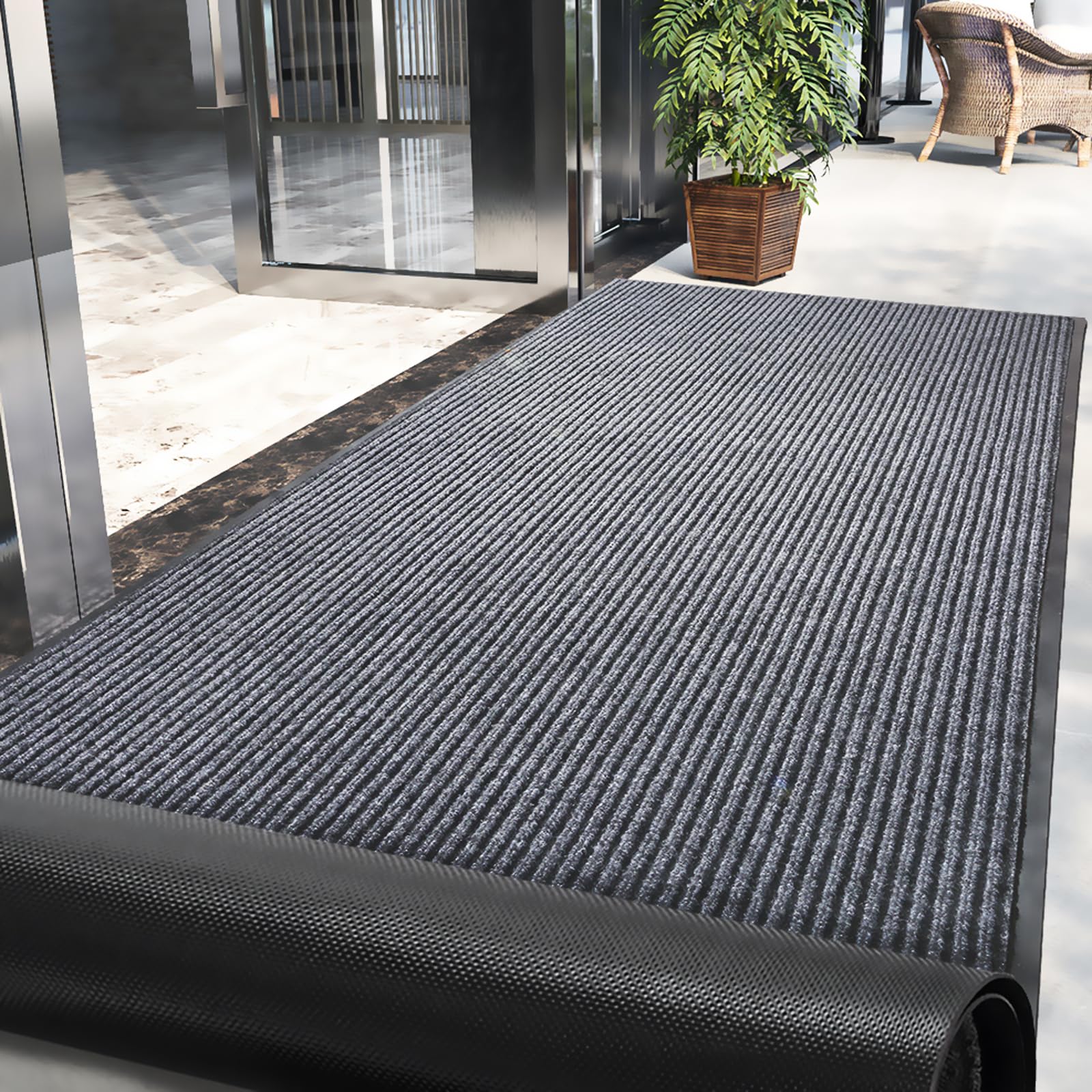 3' x 10' Moisture Guard Doormat, Commercial Grade Door Floor Mat ...