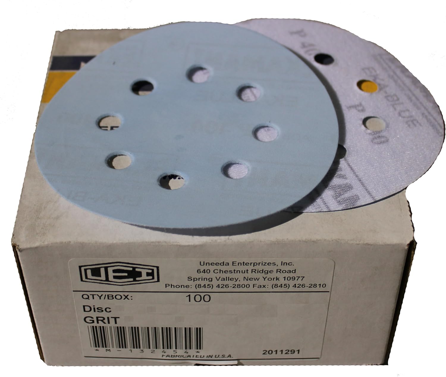 Uneeda Enterprizes, Inc M-131265 M-131265 5-Inch x 8 NH No 120 Grit ...