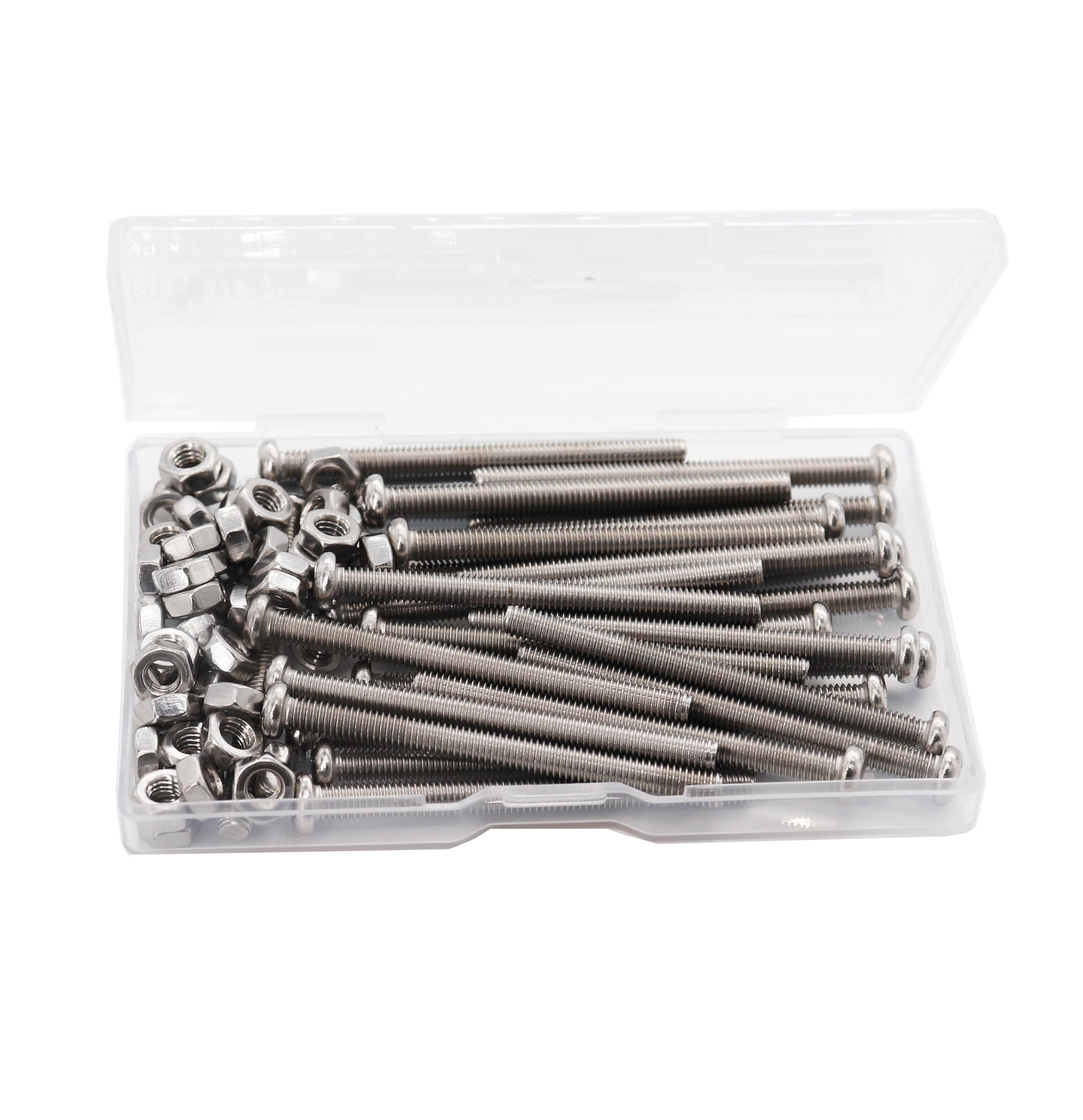 Snapklik.com : 40-Pack M4 30mm Pan Phillips Tornillo Machine Screws And ...