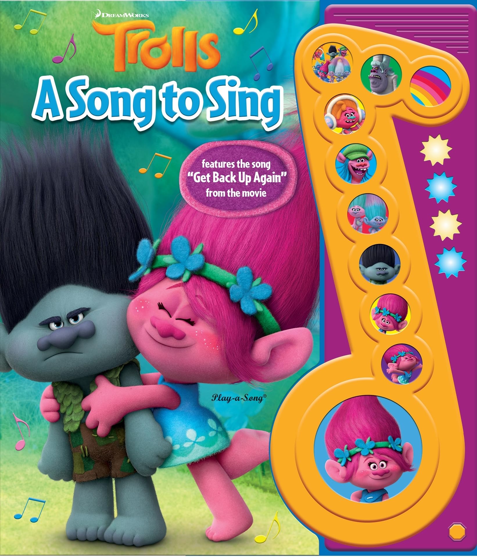 DreamWorks Trolls Deluxe Music Note Sound Book (Play-a-Song) - PI Kids ...