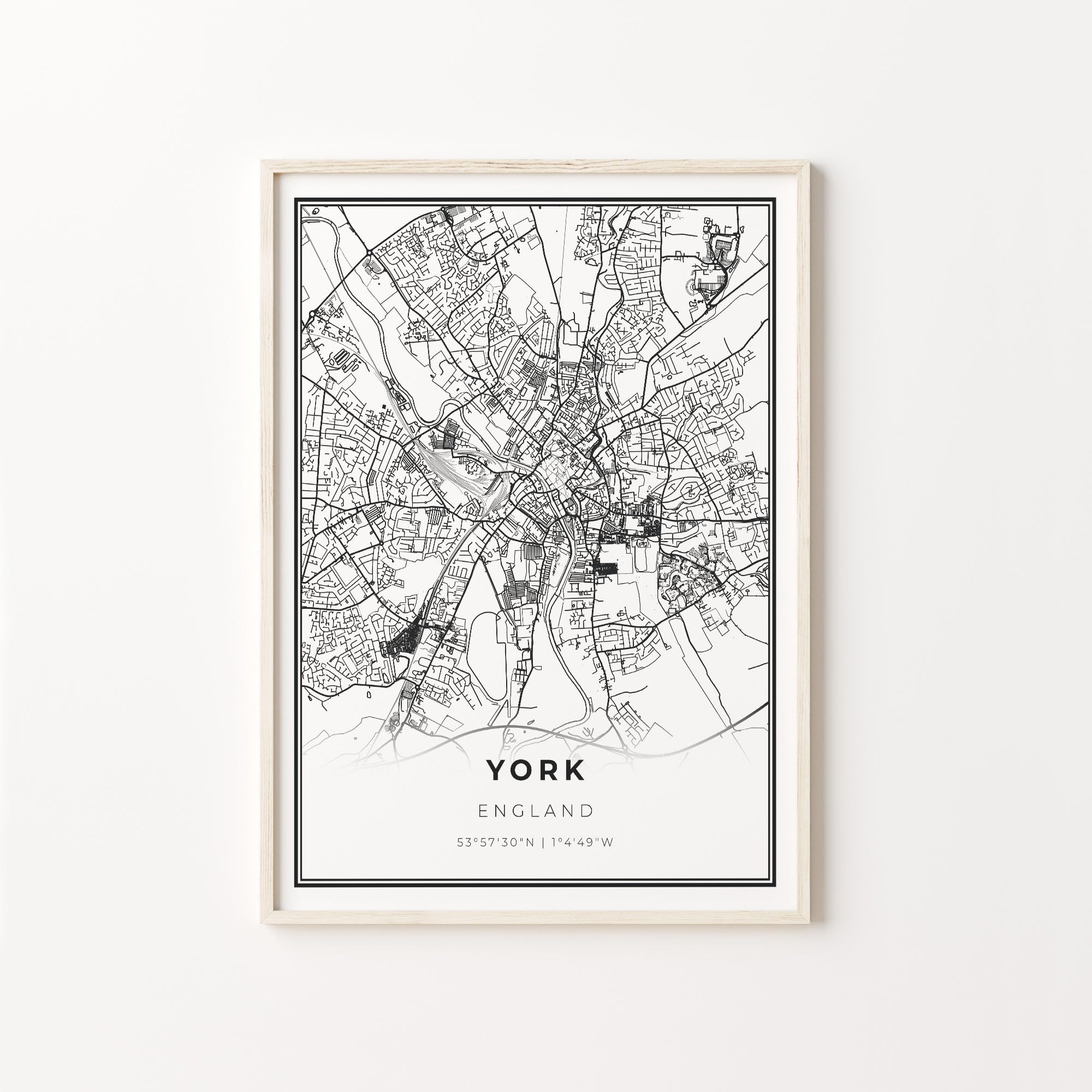 Map Of United Kingdom York