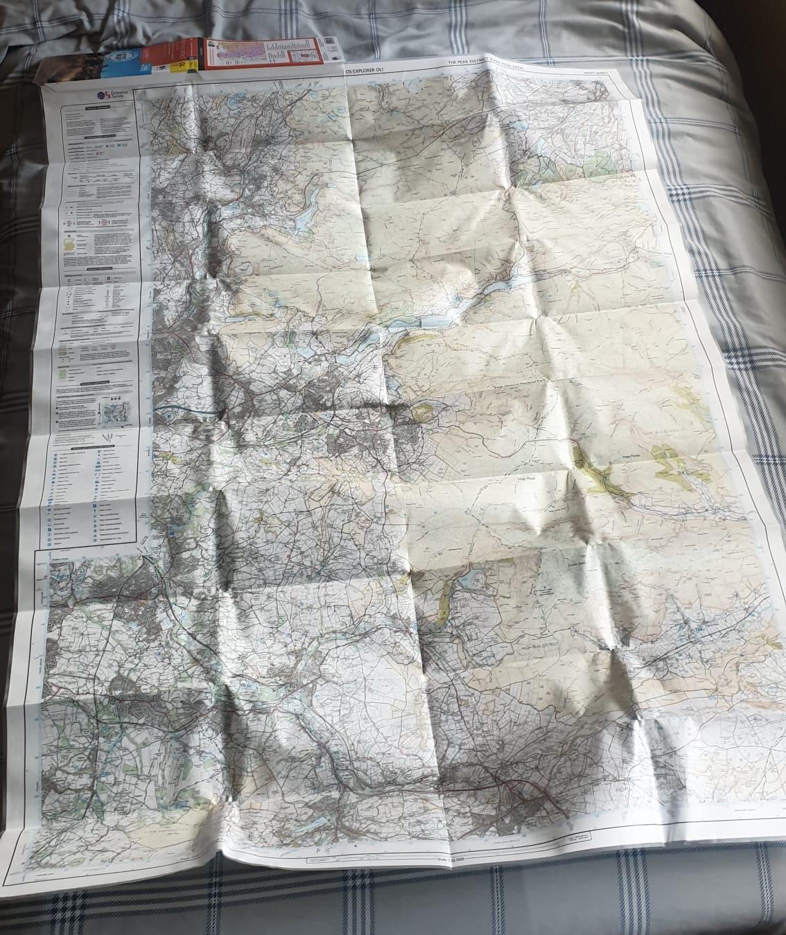 The Peak District: Dark Peak Area Map | Peak District National Park ...