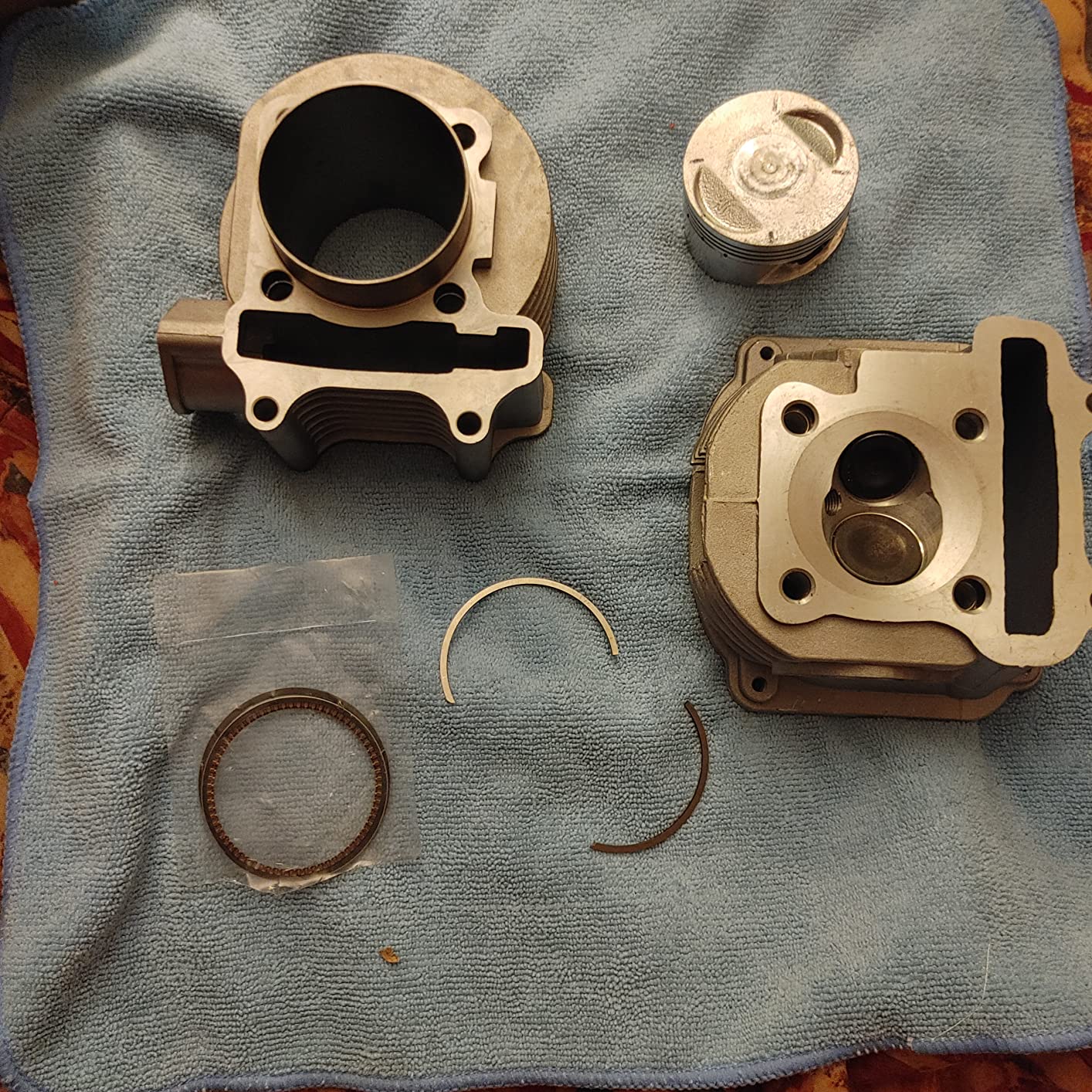 Amazon.com: GY6 125cc/150cc Engine Upgrade to 180cc with Cylinder Head ...