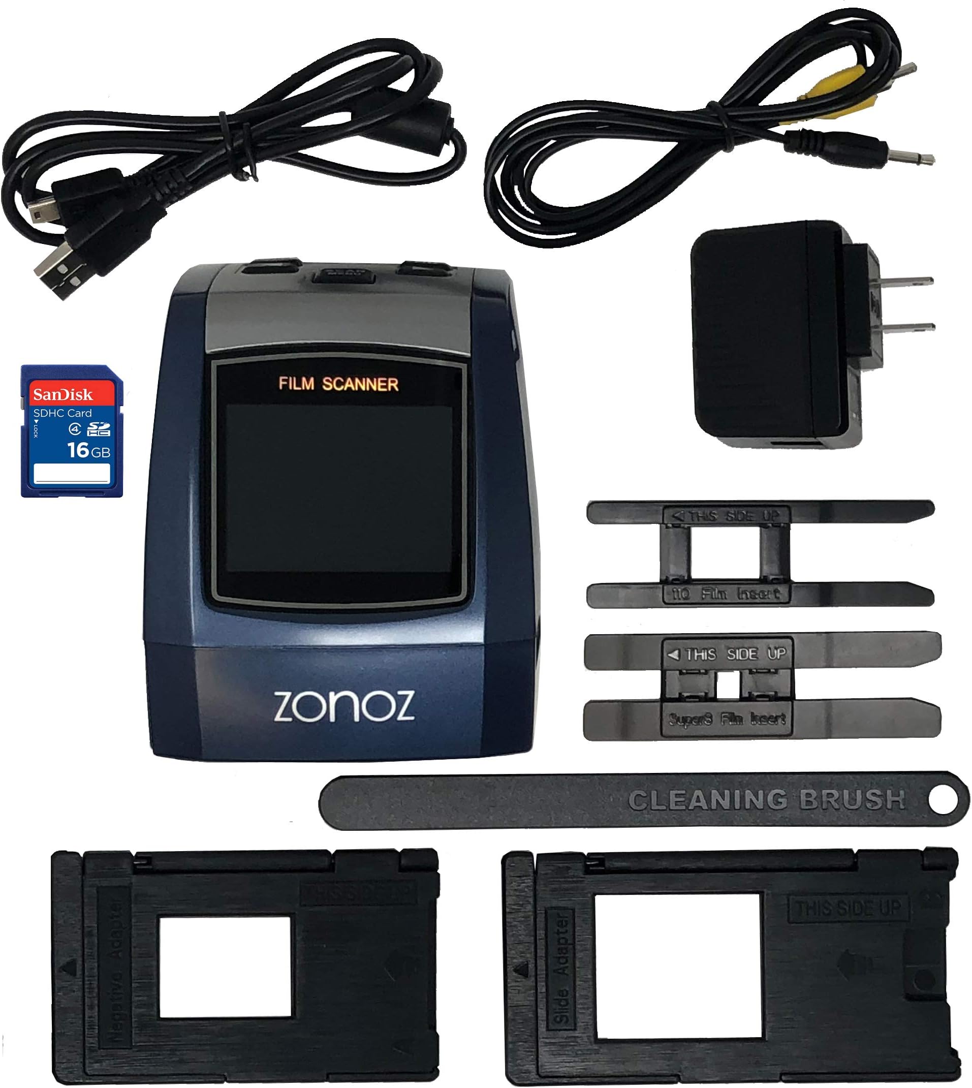 Amazon.com: ZONOZ FS-3 22MP All-in-1 Film & Slide Converter Scanner w ...