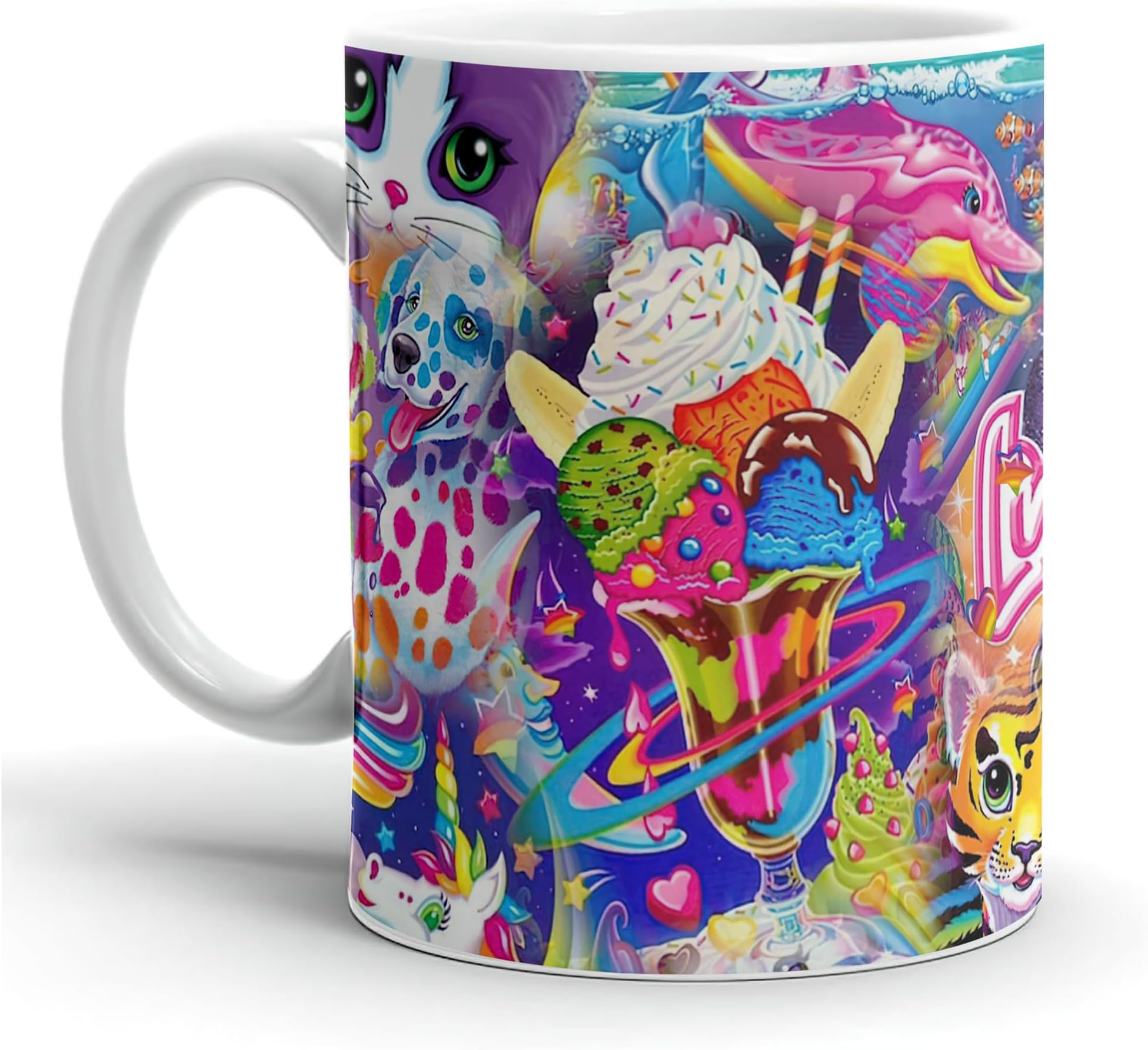 Amazon.com: Ceramic Mug Black Simp-sons Son Homer Lisa Friends Marge 11 ...