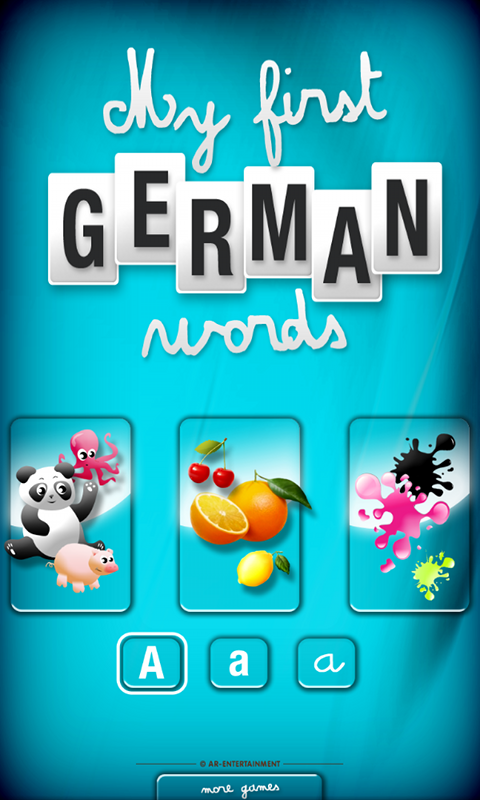 My First German Words - App on Amazon Appstore