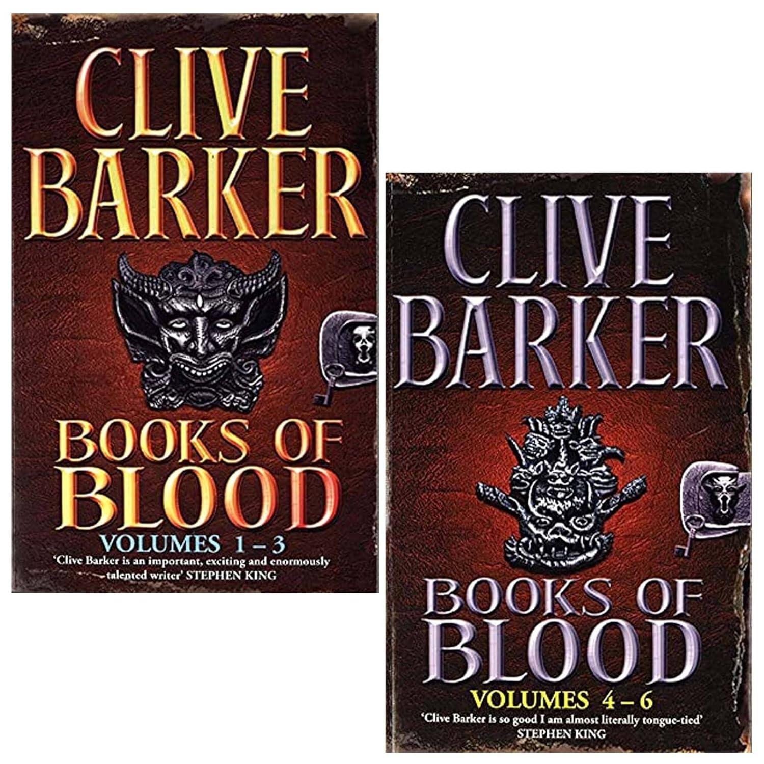 Books Of Blood Omnibus Vol (1-3) & (4-6) Collection 2 Books Set By ...