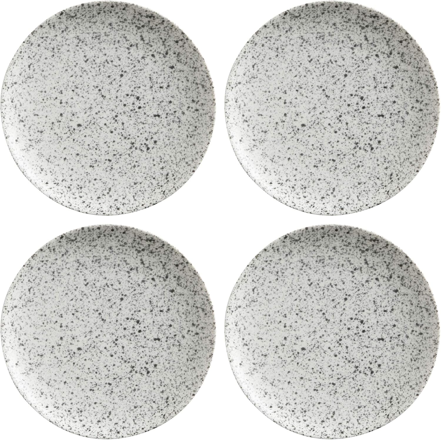 Amazon.com: Maxwell & Williams Caviar Speckle Side Plates, Coupe Rim ...