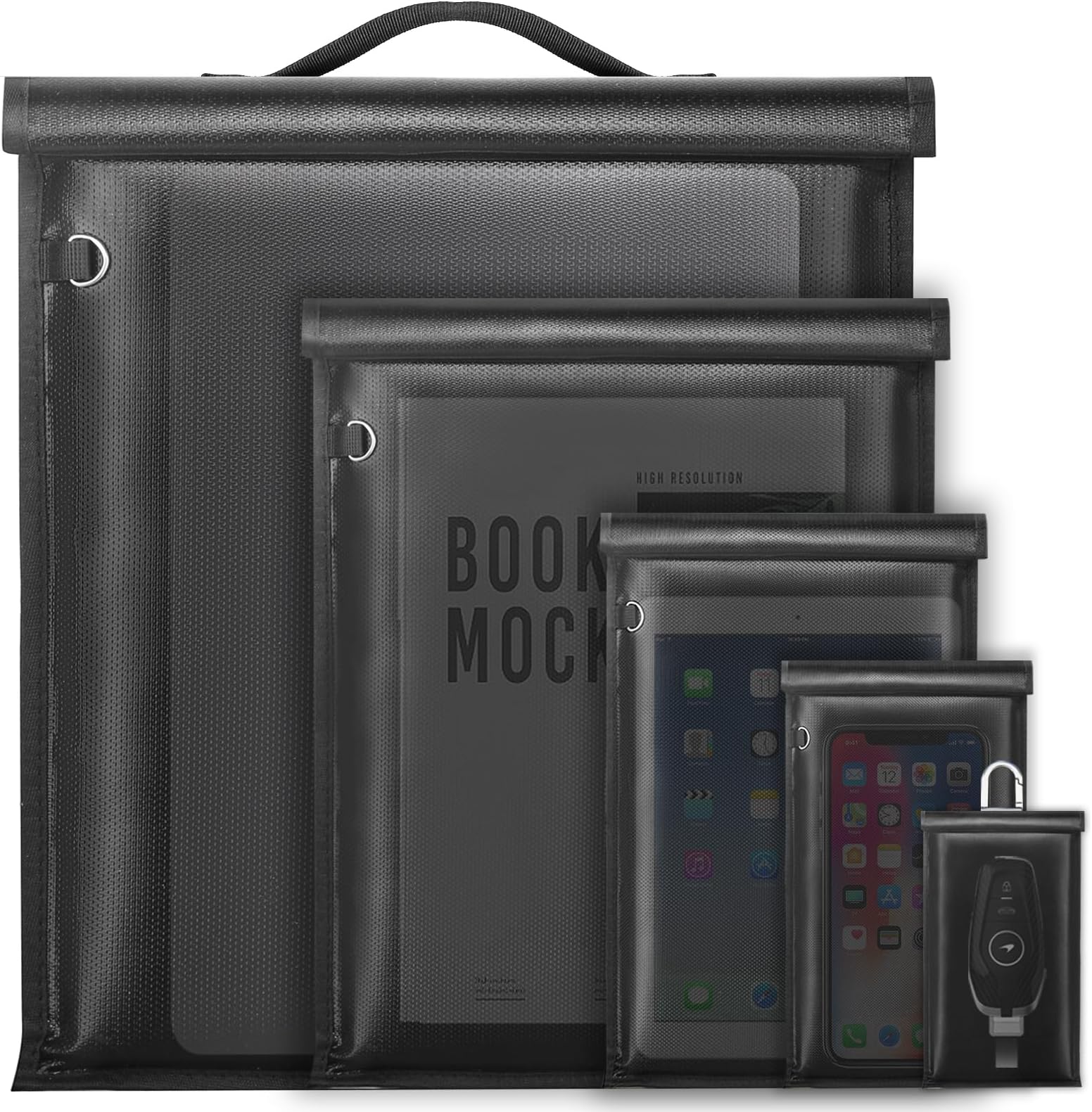 Amazon.com: Silent Pocket SLNT Waterproof Faraday Dry Bag Military ...