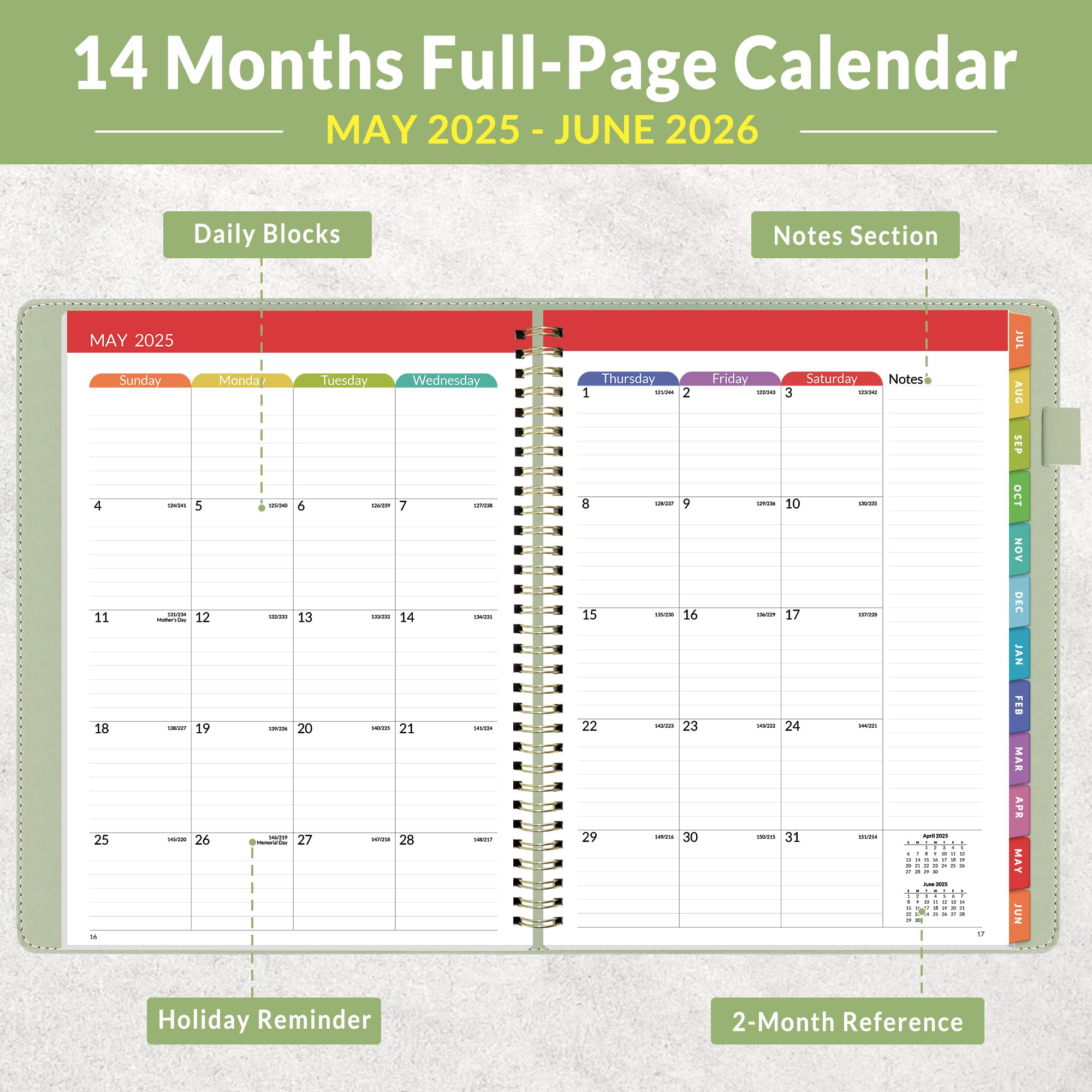 Monthly Teacher , August 2025 To July 2026 Academic Planner 2025-2026