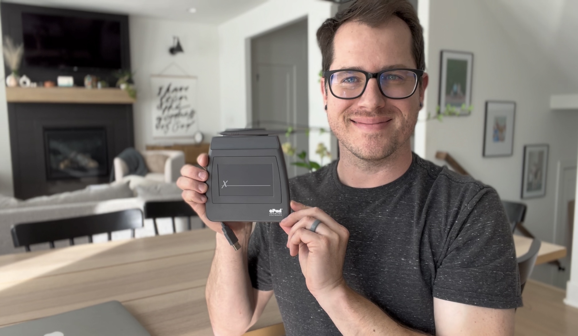 Watch ePadlink VP9801 ePad Electronic Signature Capture Pad USB on ...