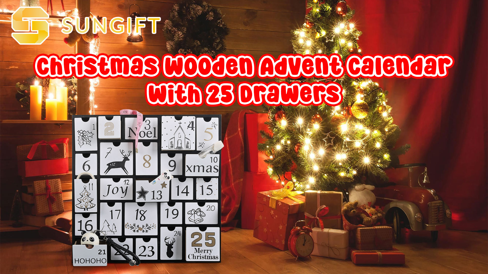25 Days Of Christmas Countdown Box