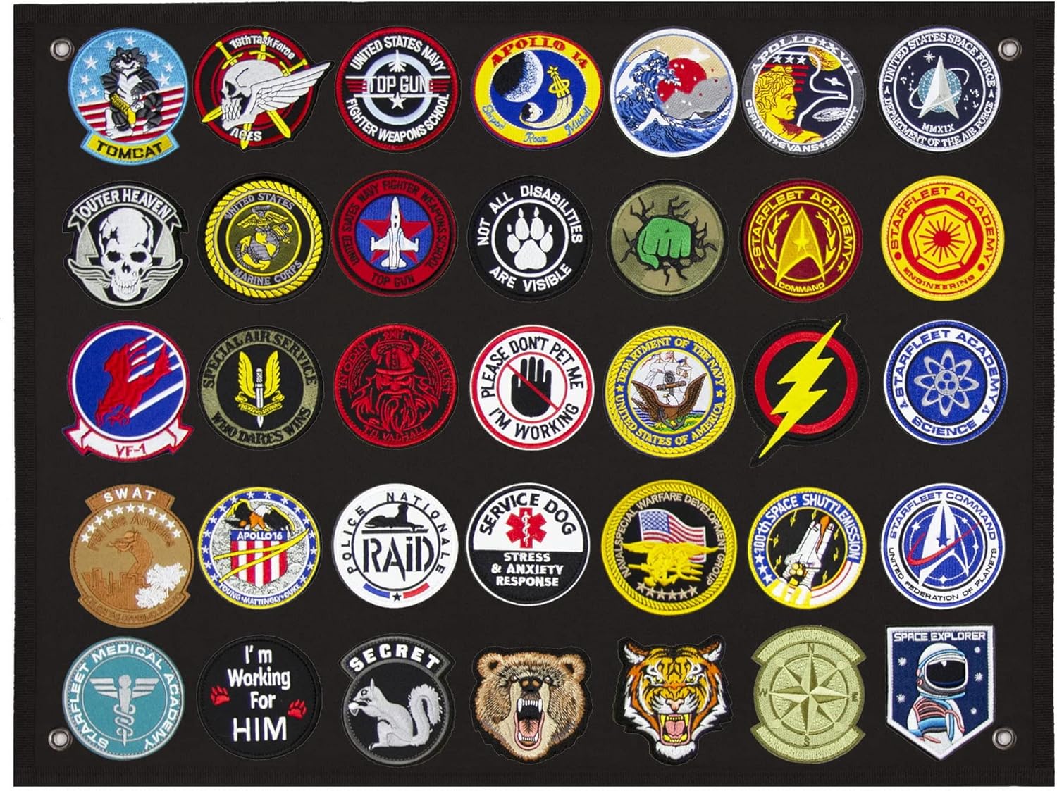 Amazon.com: Tactical Patch Display Panel Holder Board for Military Army ...