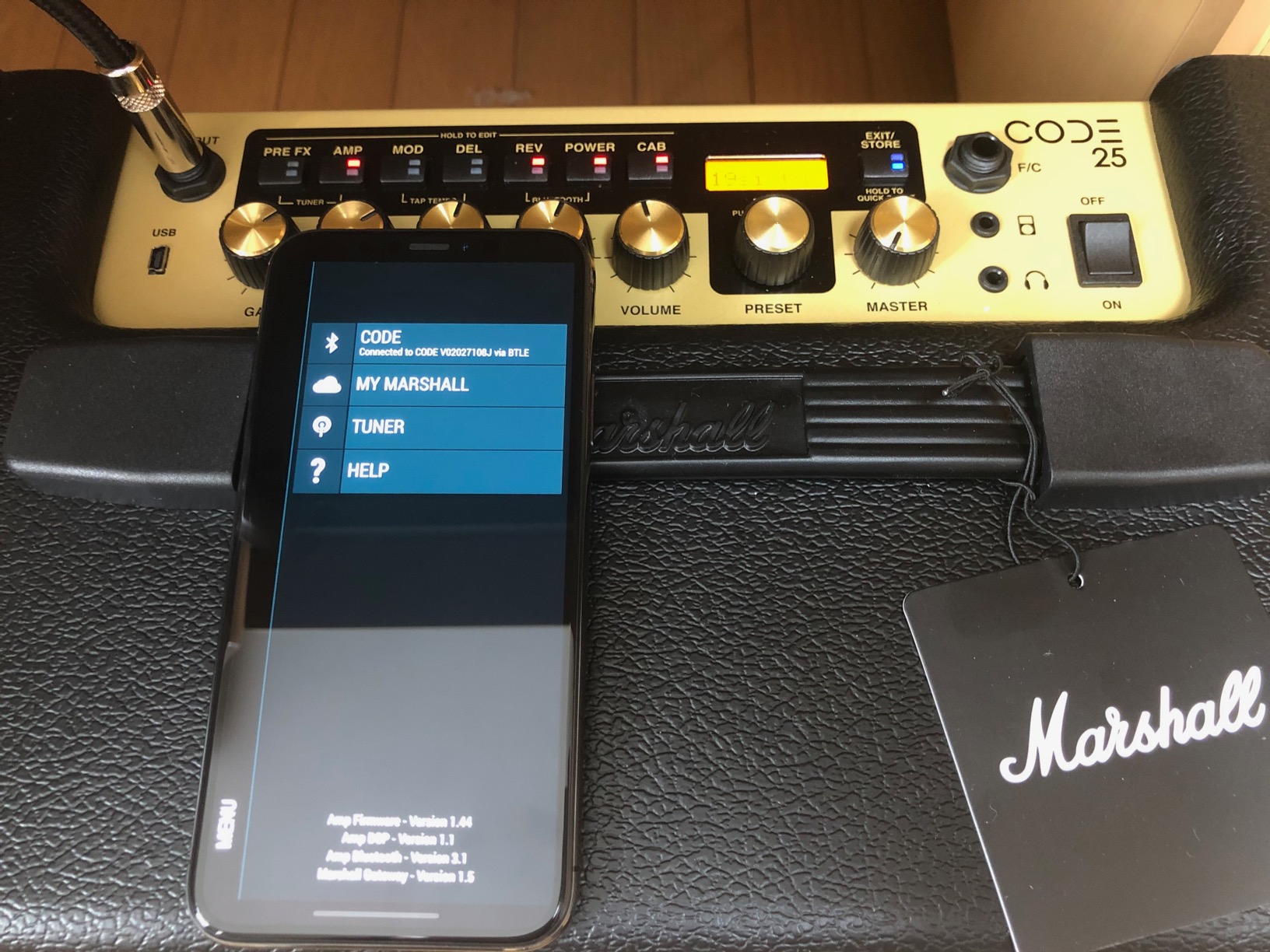 Amazon.co.jp: Marshall ギターアンプコンボ CODE50 : 楽器・音響機器