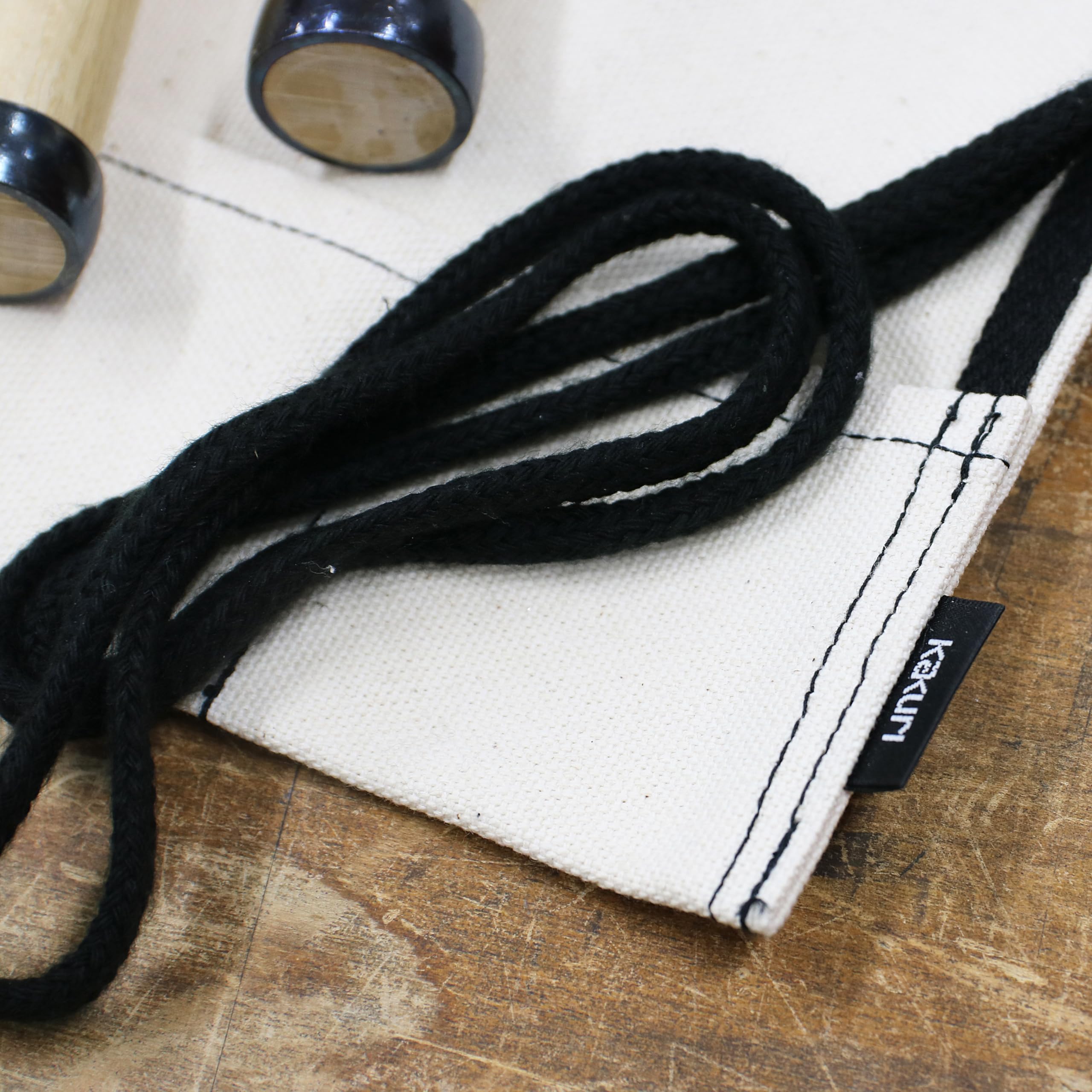 Snapklik.com : Chisel Roll Up Pouch, Heavy-Duty Canvas, 12 Pockets Tool ...