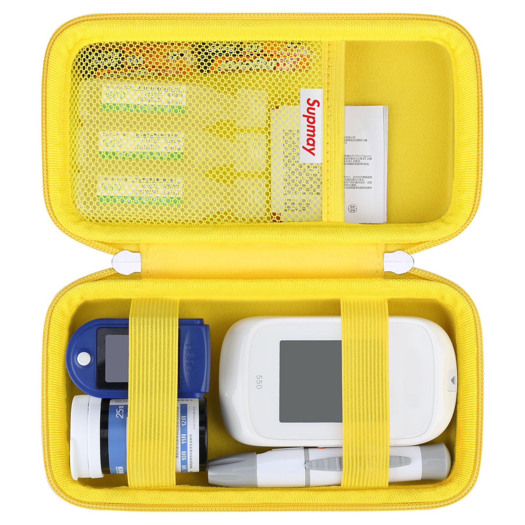 Amazon.com: Supmay Diabetic Supplies Hard Case Diabetic Supply ...