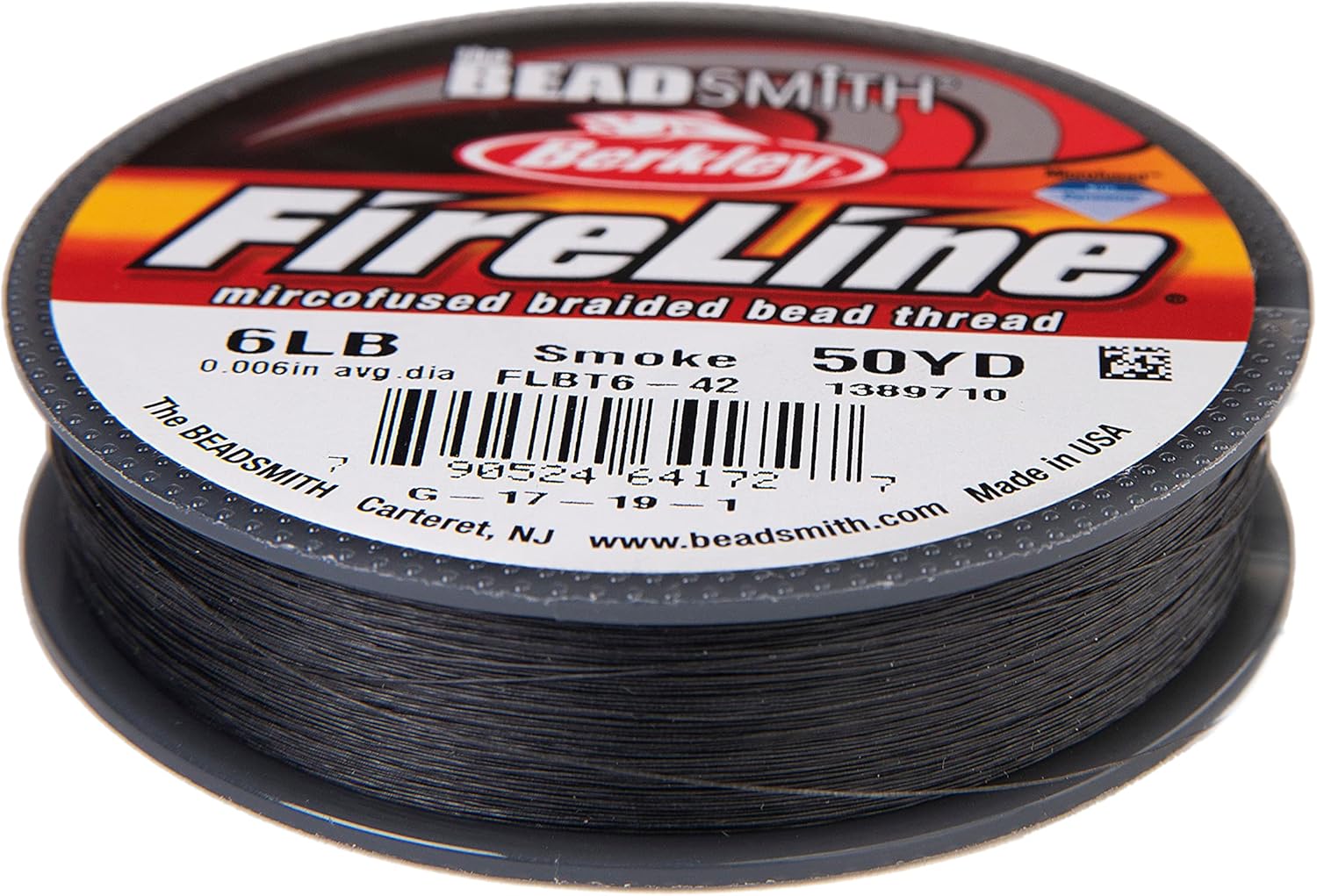Amazon.com: The Beadsmith Fireline by Berkley – Micro-Fused Braided ...