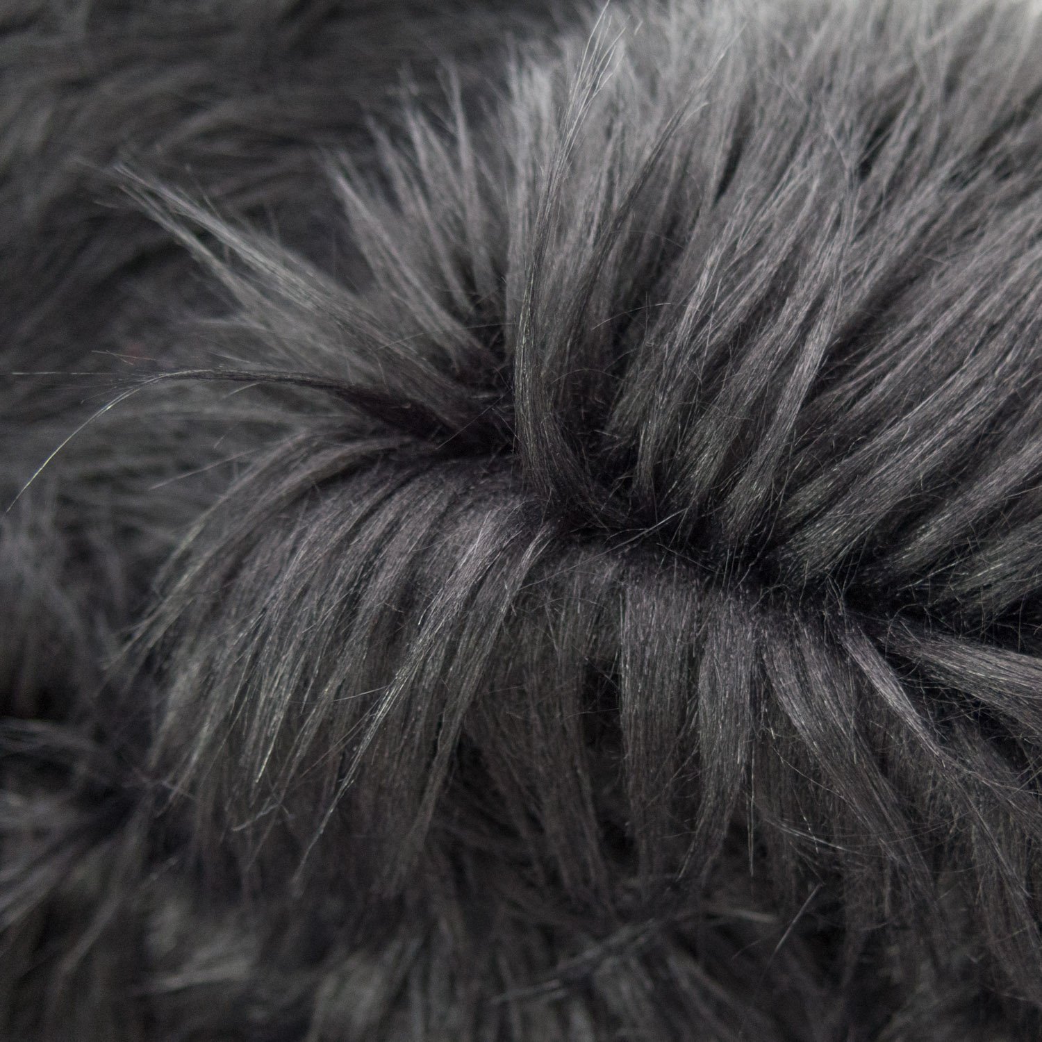 Amazon.com: Faux Fake Fur Monkey Black 60 Inch Fabric by the Yard (F.E ...