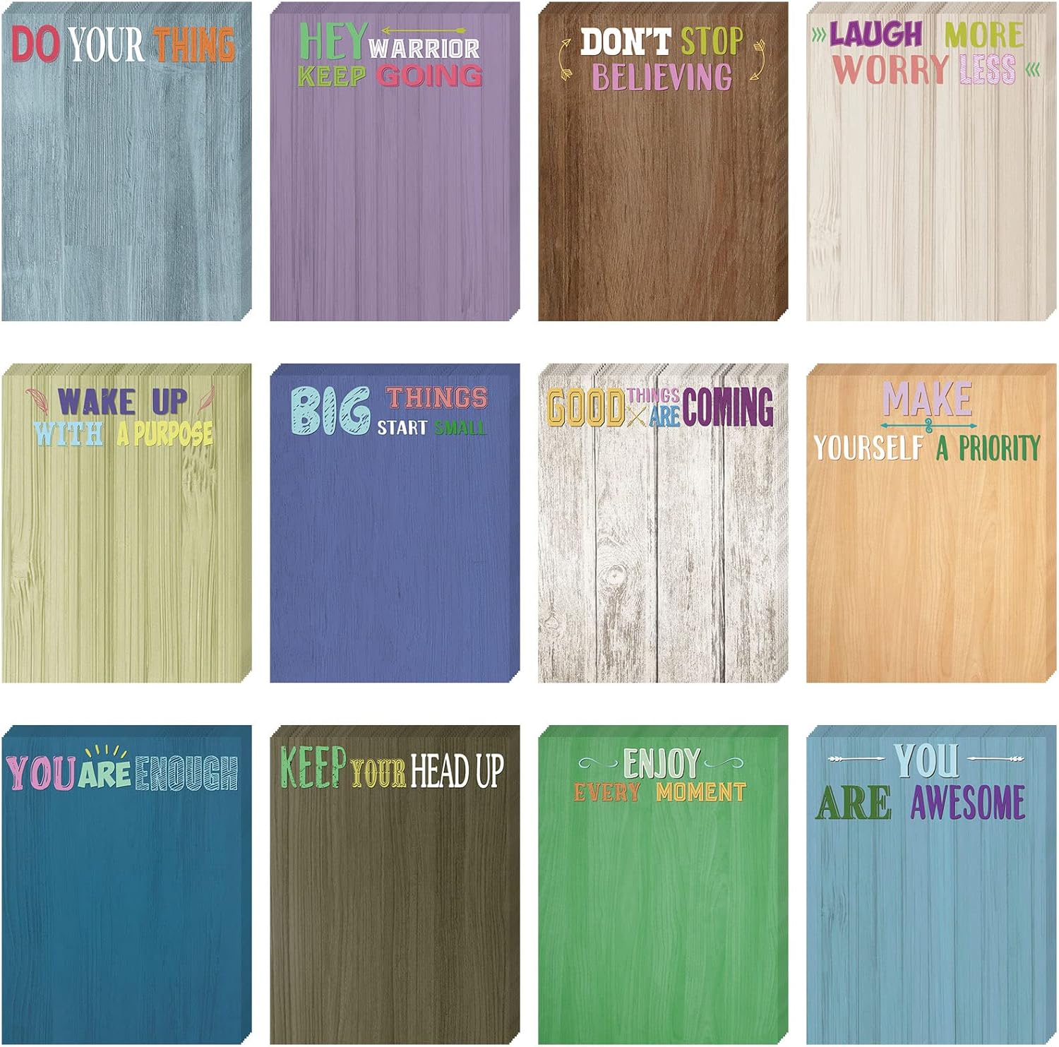 Amazon.com : 720 Sheets Religious Sticky Notes Motivational Sticky ...
