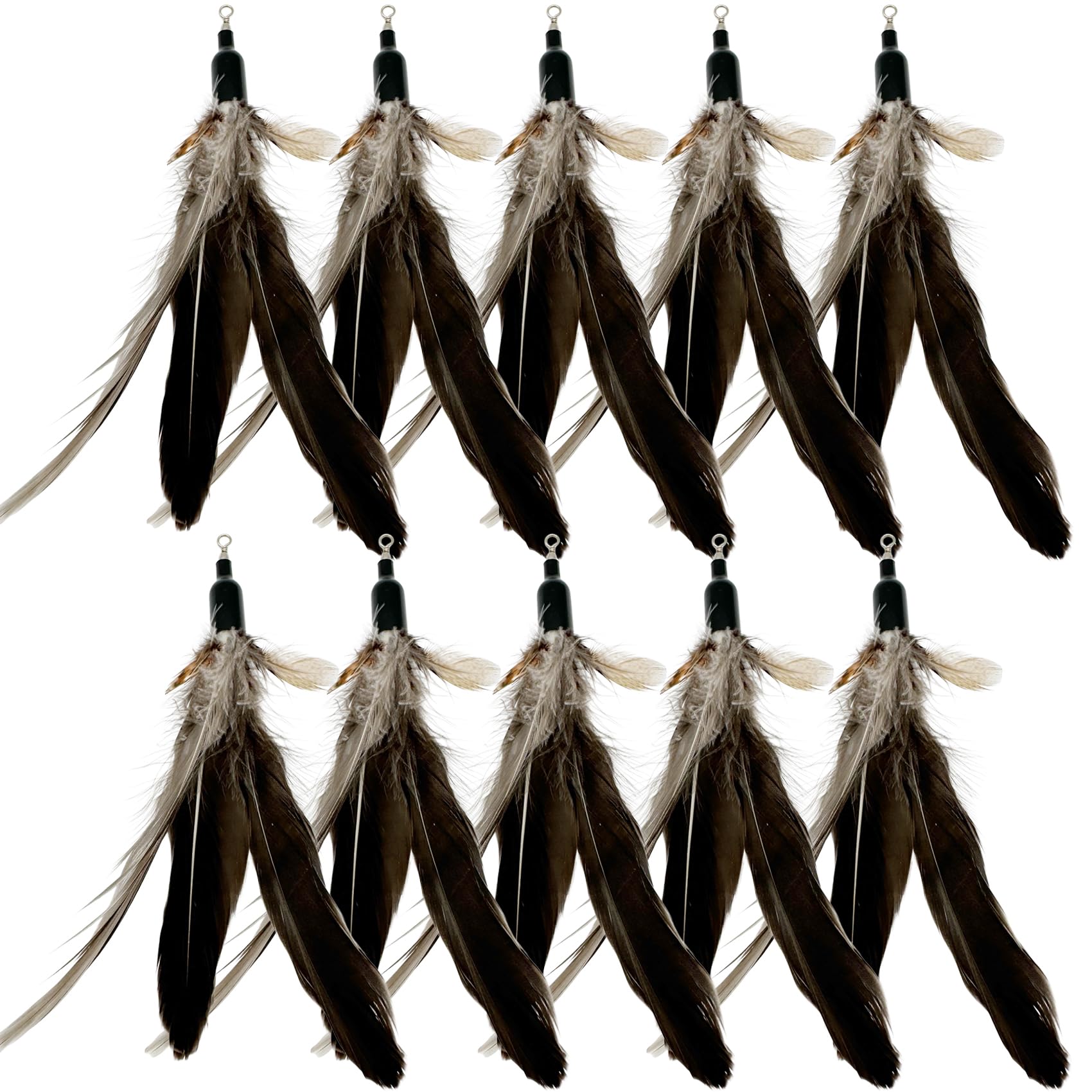 Amazon.com : CATDABIR Cat Feather Toys Refills Da Bird Cat Toy, 10 PCS ...