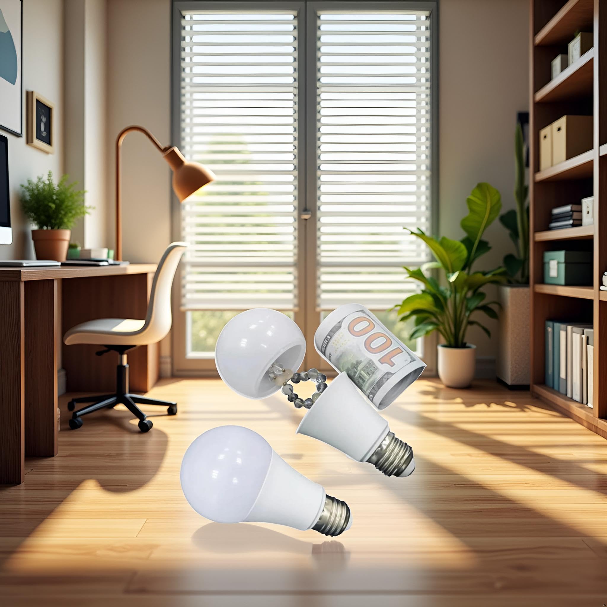 Realistic Light Bulb Safe Hidden Safe Light Bulb - Secret Storage ...