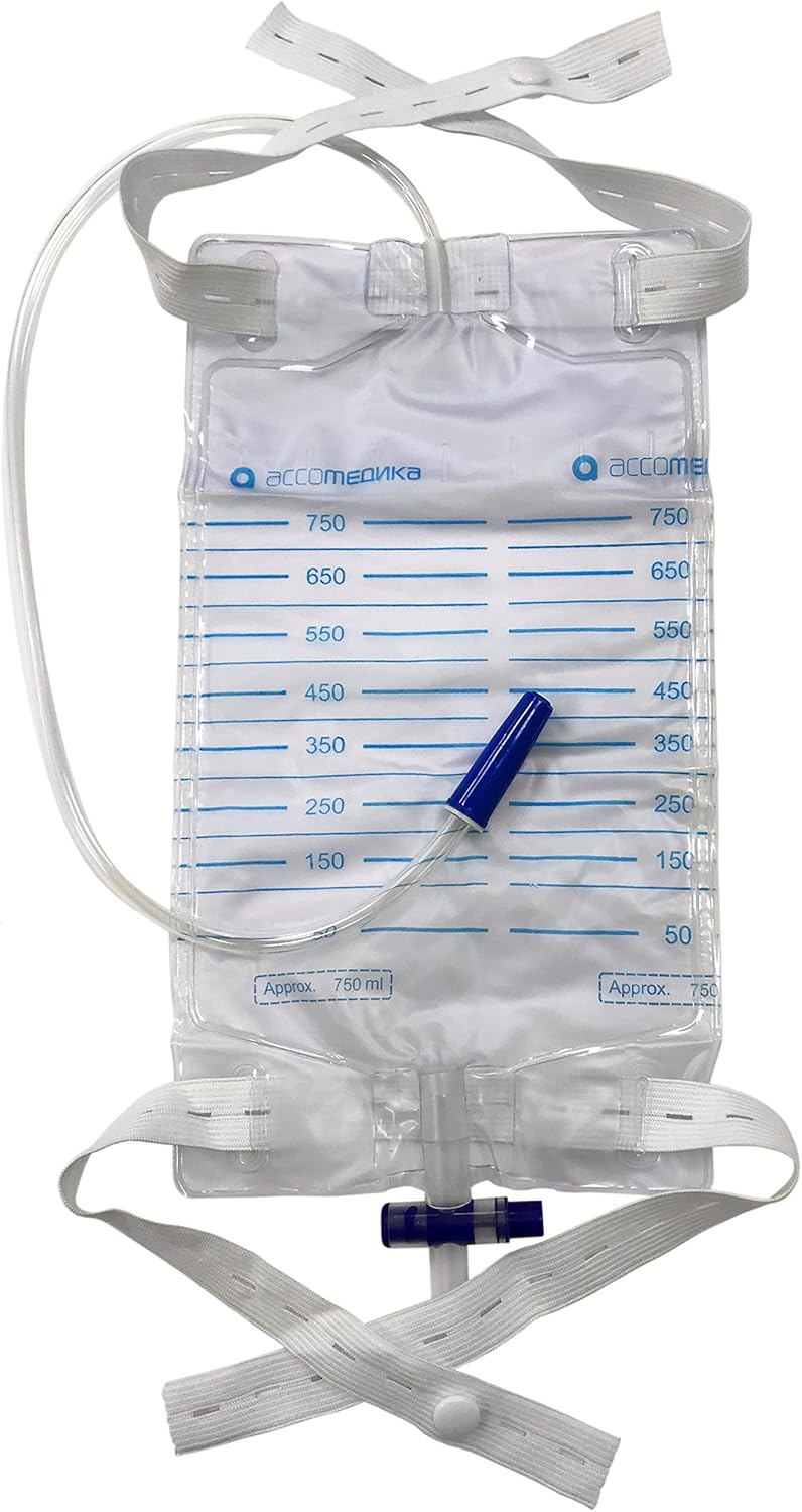 Amazon.com: 10 Pcs Urine Bag Disposable Leg Bag 750 ml (25,36 fl.Oz ...