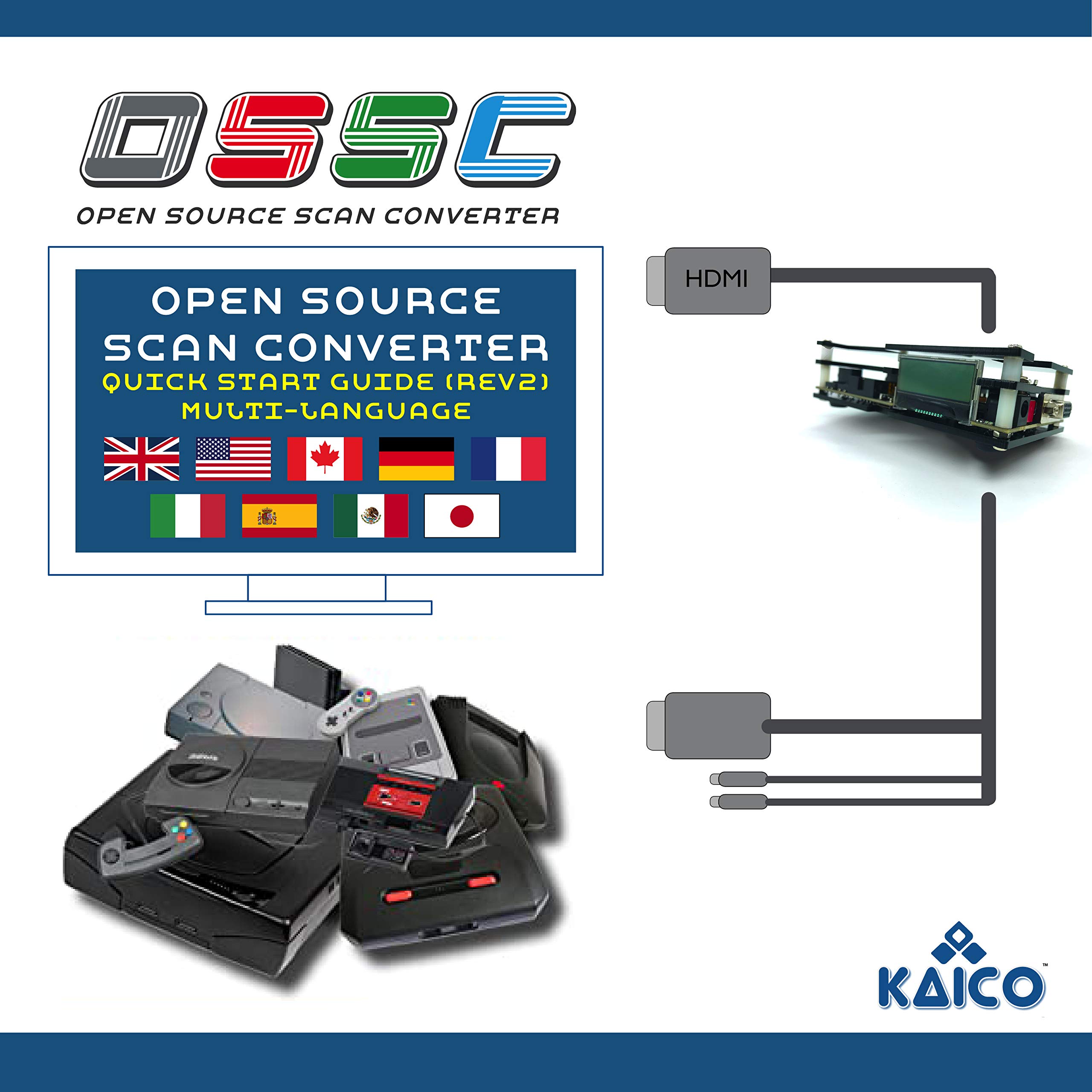 Kaico Edition OSSC Open Sourc...B07QF95QP3 | Encarguelo.com