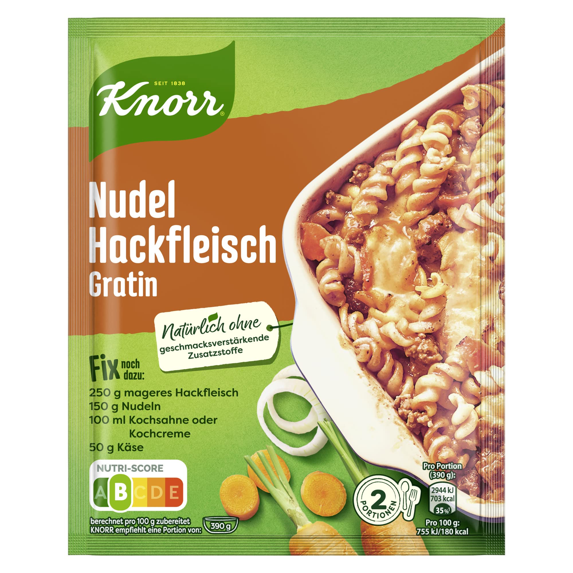 Nudel Hack Gratin 1