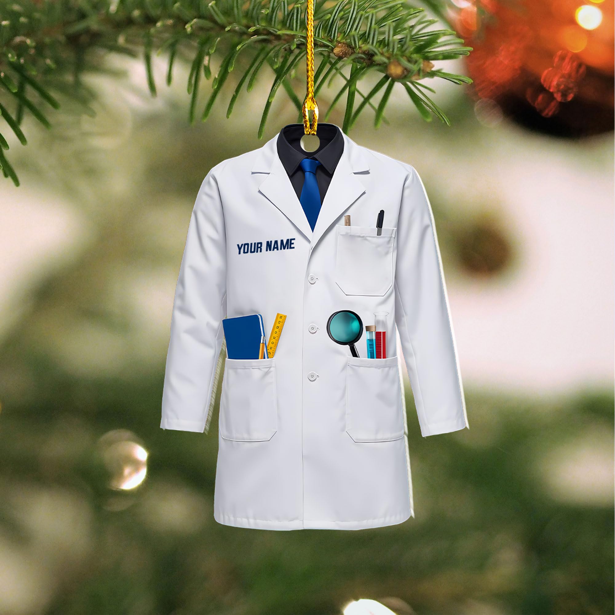 Amazon.com: Pretyprints Personalized Chemistry Glass Shape Flat ...