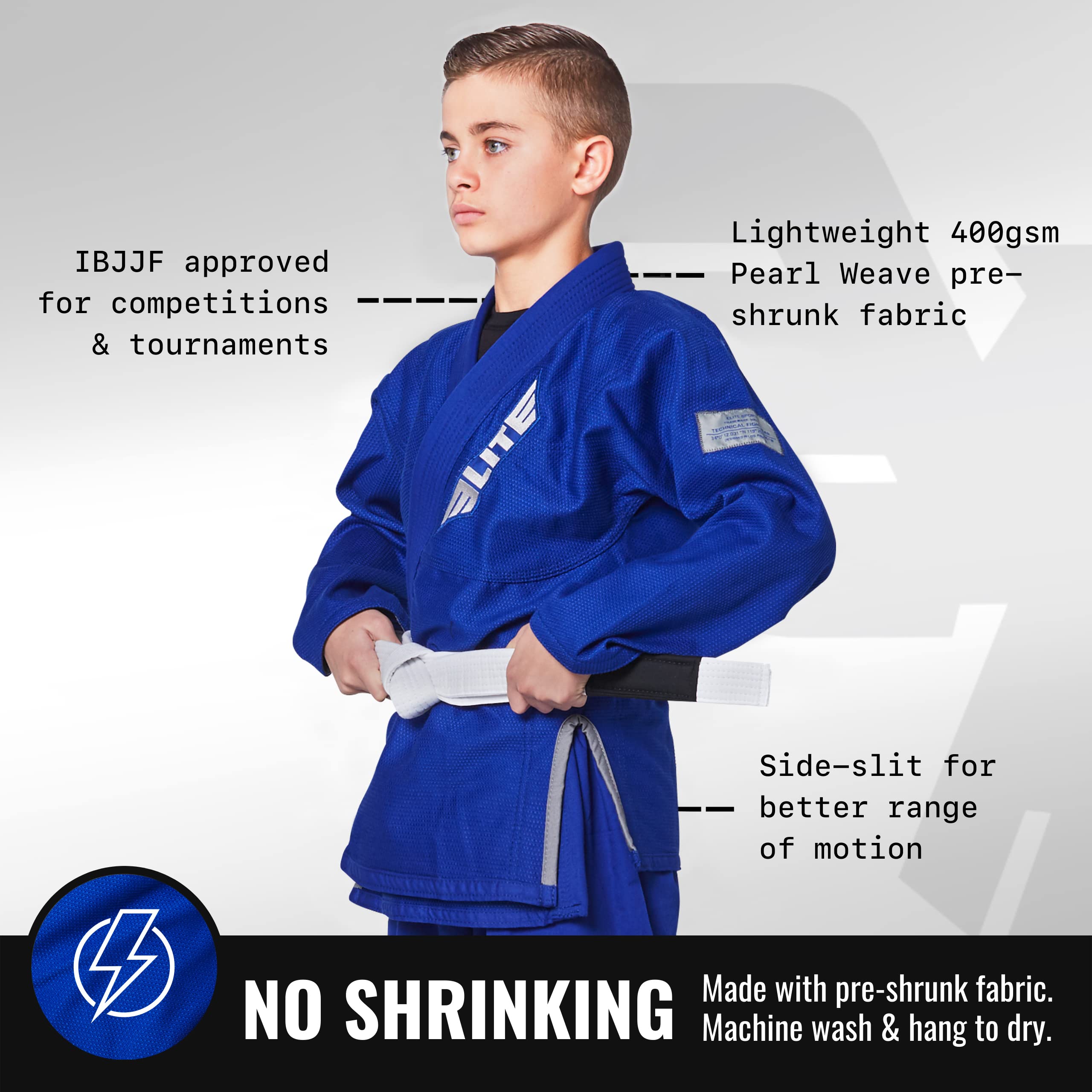 Snapklik.com : Elite Sports IBJJF Ultra Light BJJ Brazilian Jiu Jitsu ...