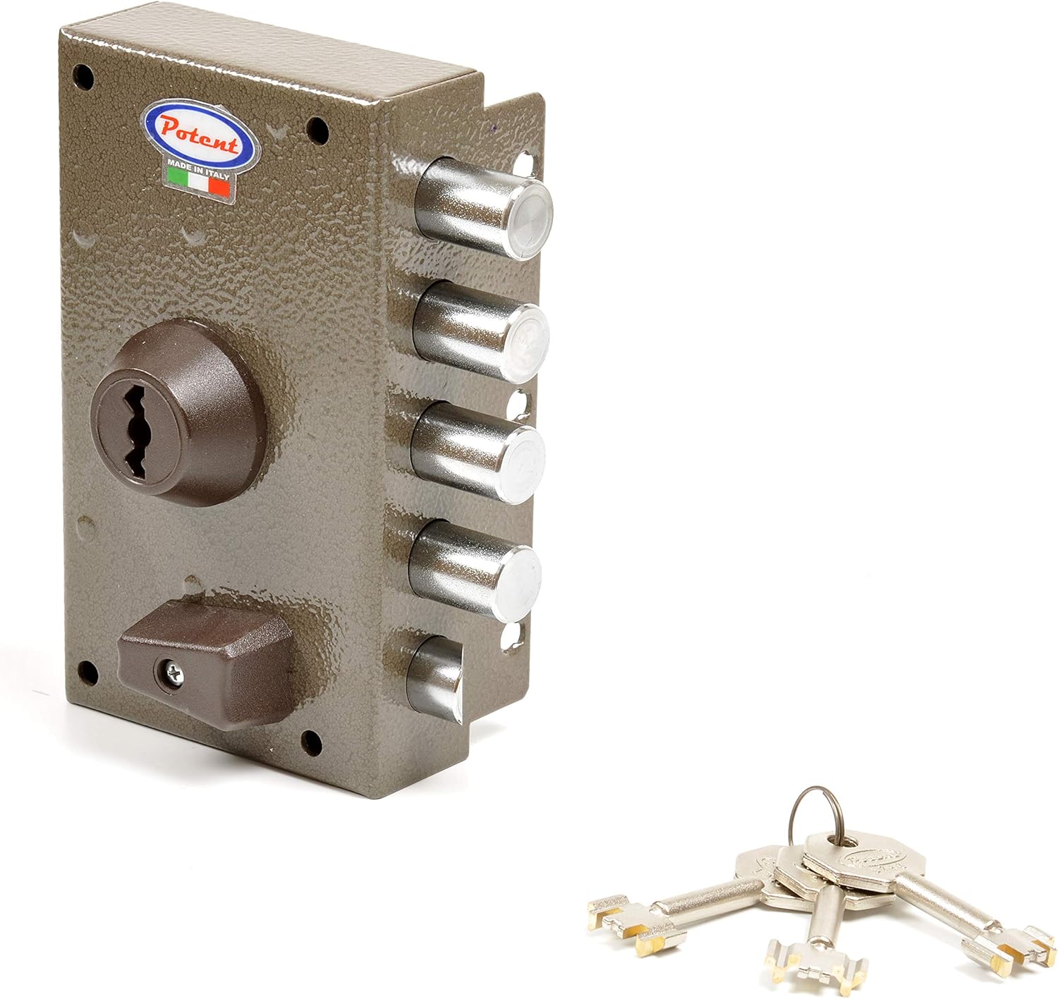 Potent C00001501 Lock hit and Key, Dark Brown : Amazon.co.uk: DIY & Tools