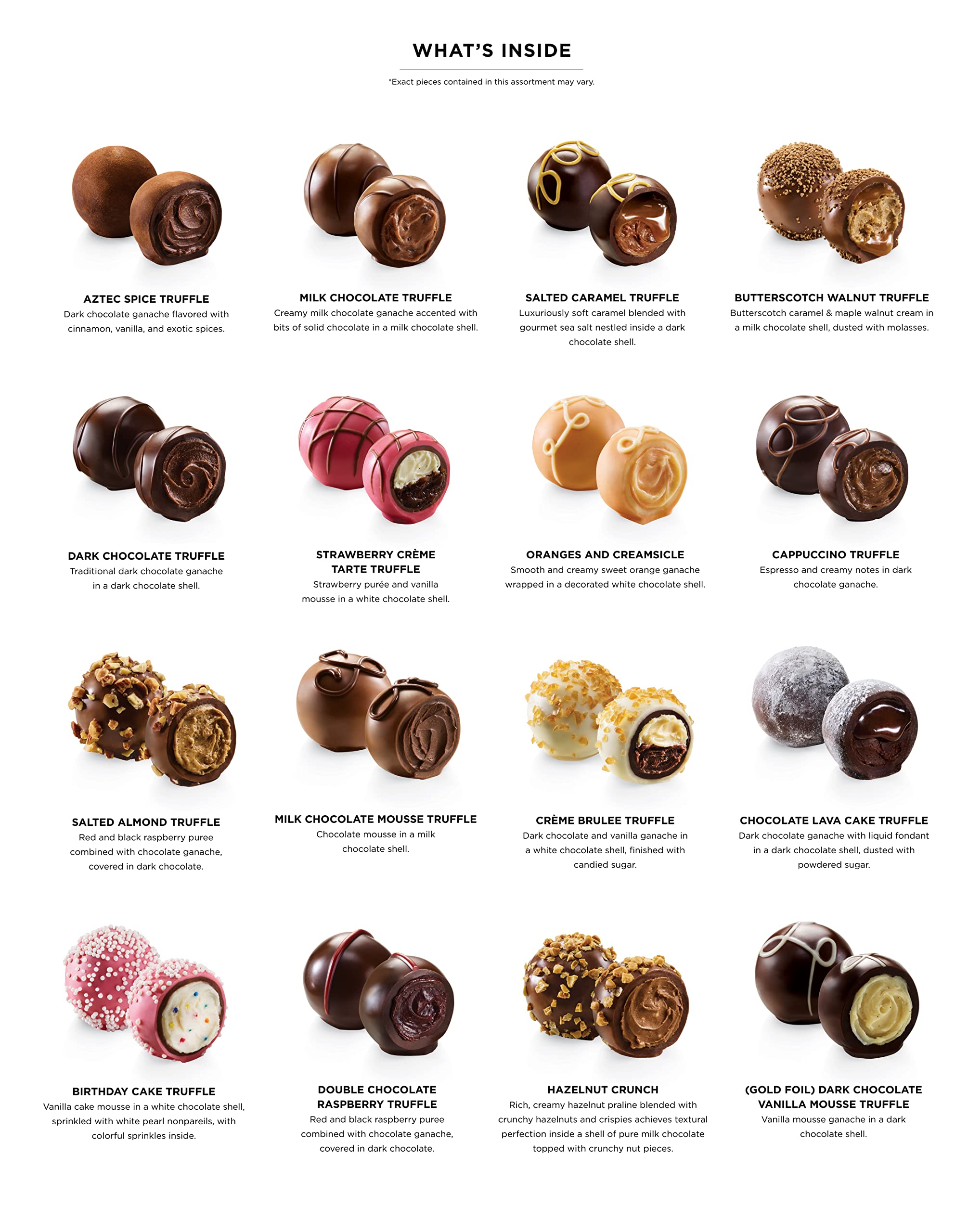 Godiva Chocolate Truffles Flavors