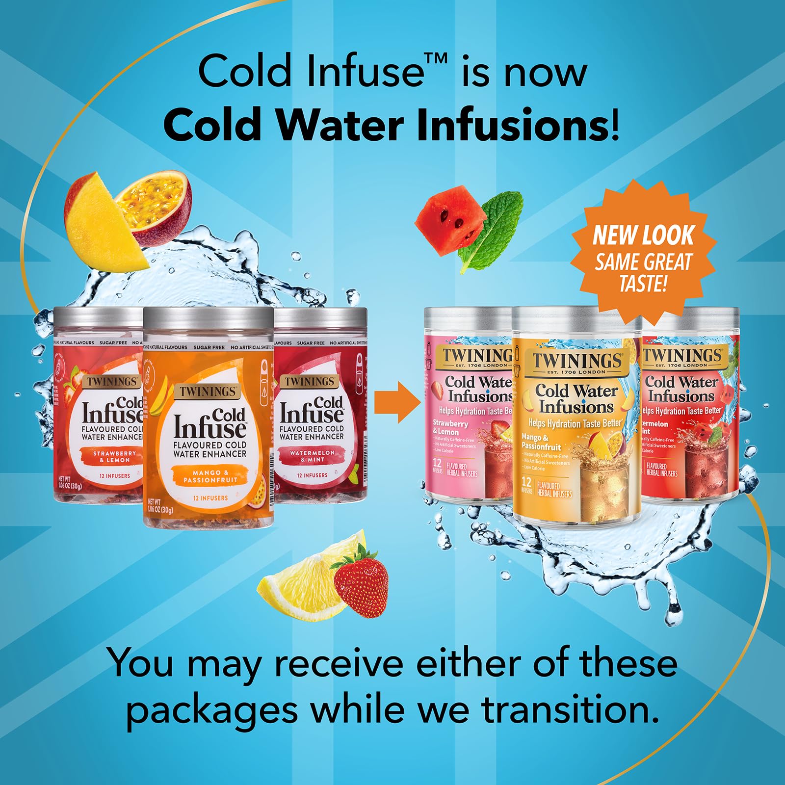 Snapklik.com : Twinings Cold Infuse Flavored Water Enhancer, Variety ...