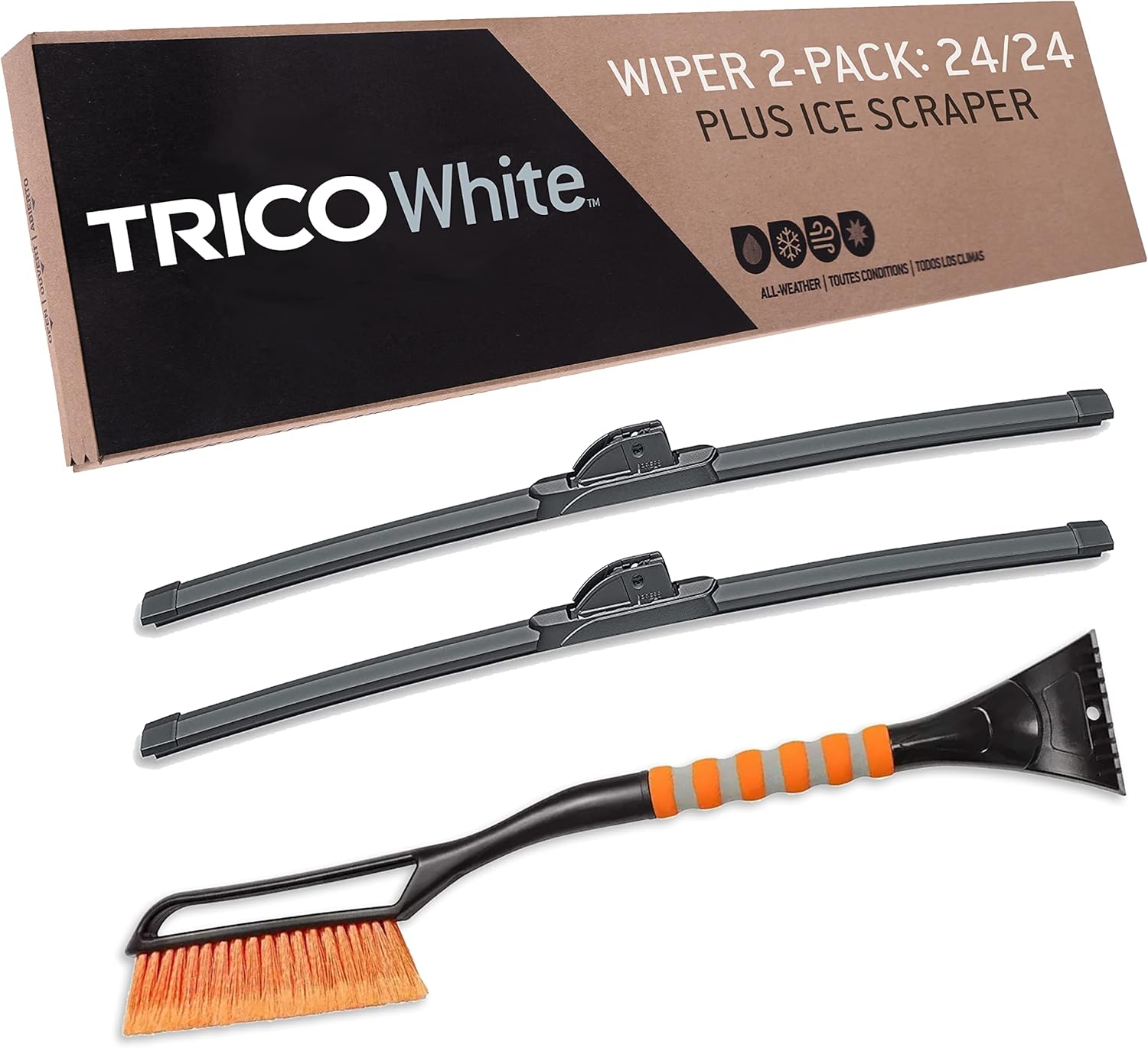 Amazon.com: TRICO White™ (35-2424IS) 24 & 24 Inch Pack of 2 Automotive ...