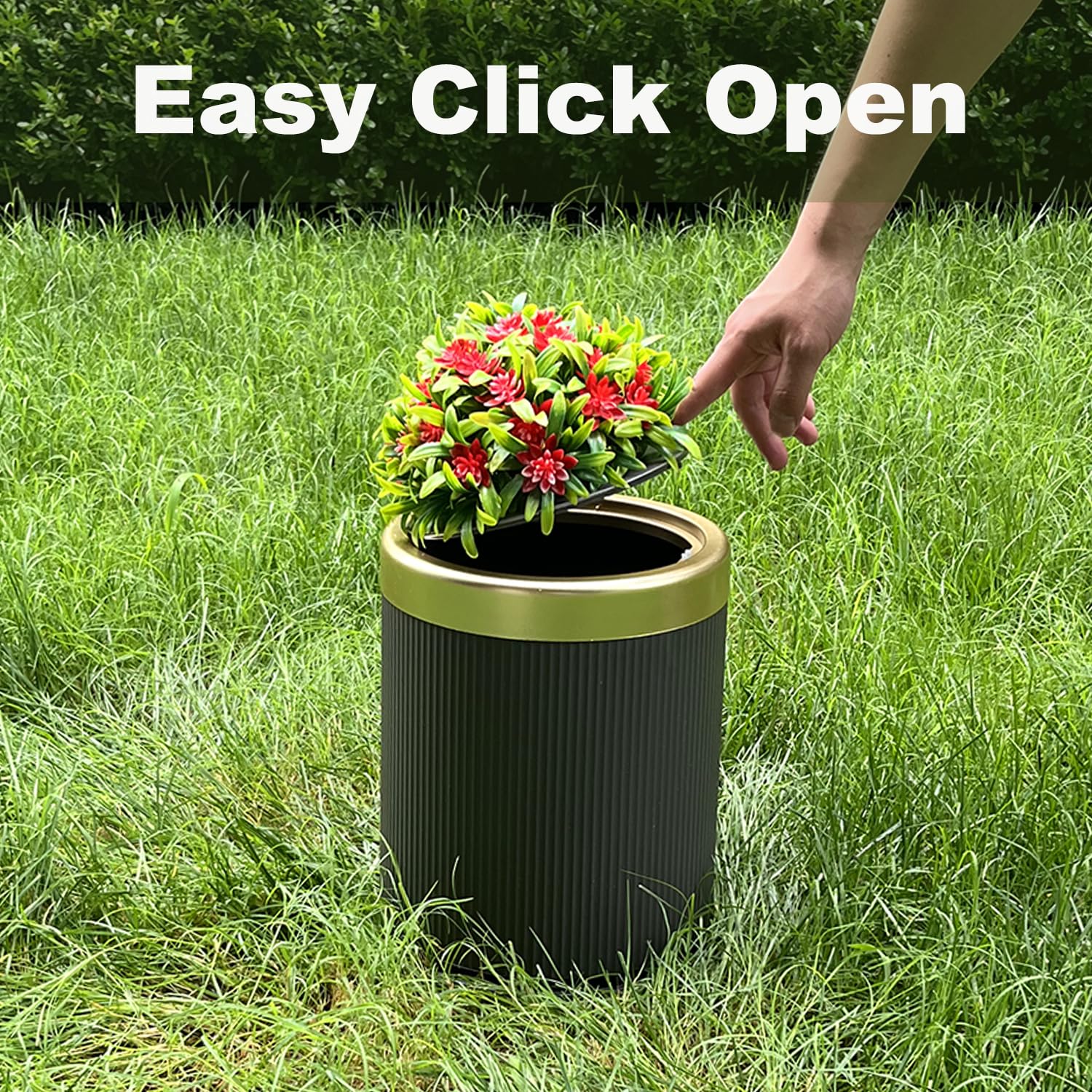 Snapklik.com : Yatmung 2.6 Gal Dog Poop Trash Can Outside - Outdoor ...