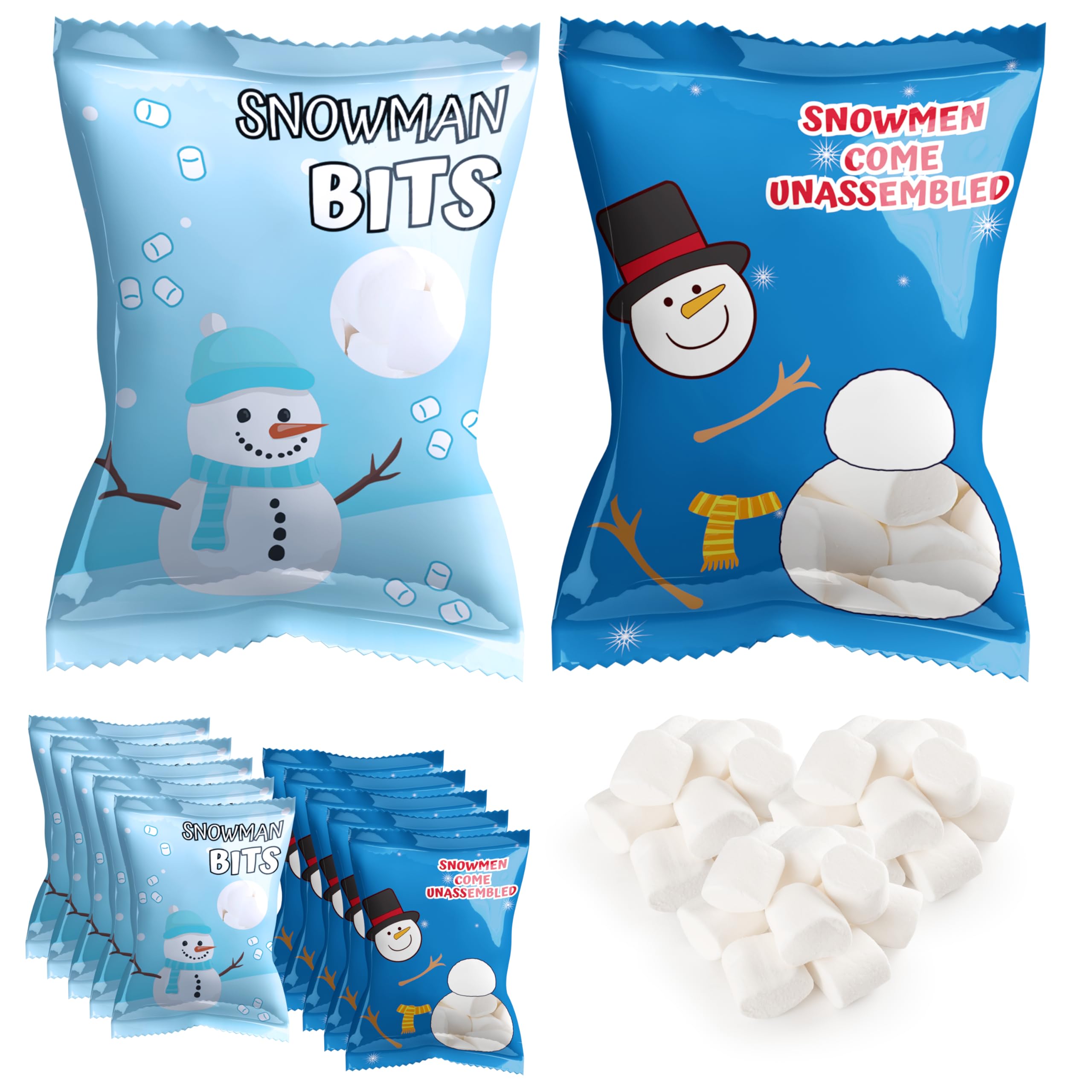 Snapklik.com : 4Es Novelty 50 Packets Mini Marshmallows Individually ...
