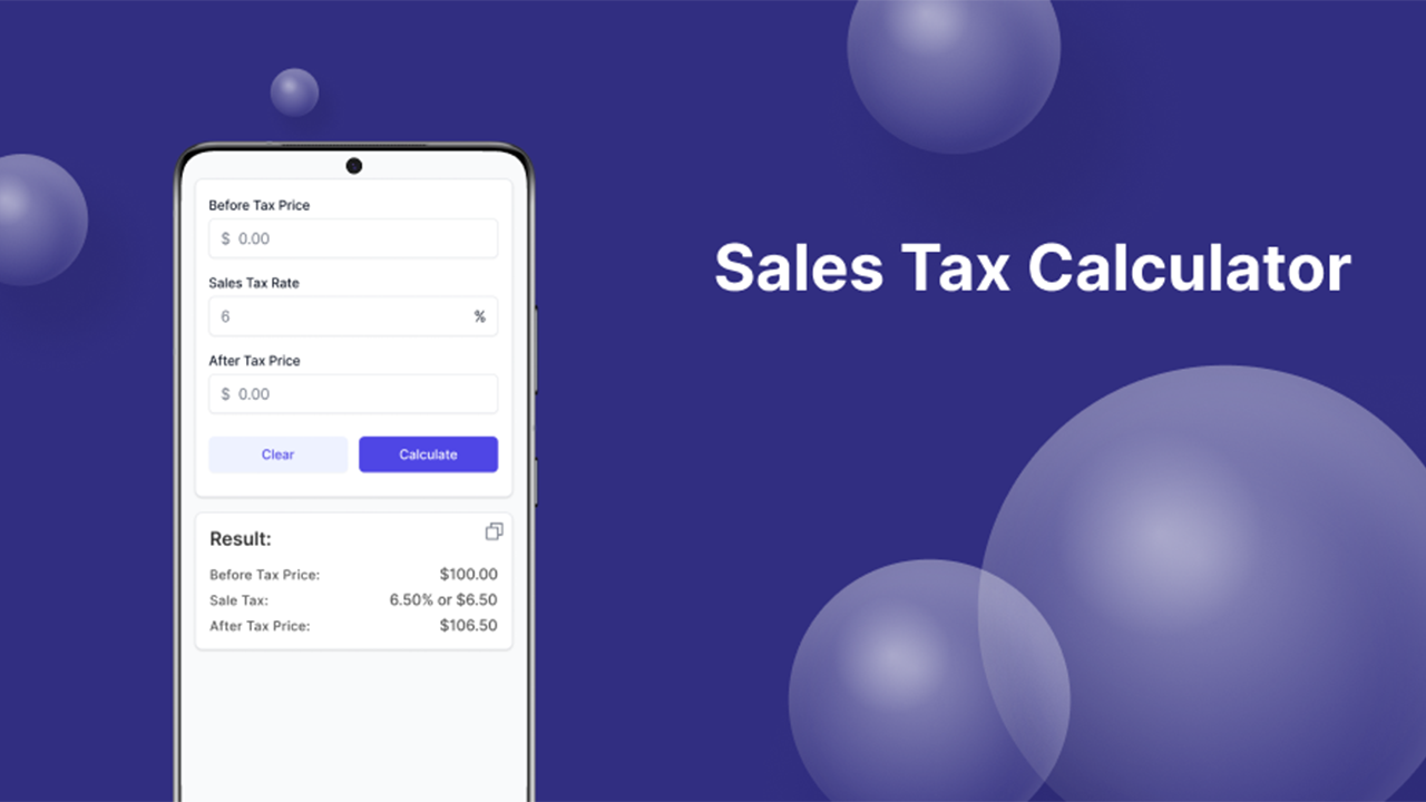 Sales Tax Calculator - App on Amazon Appstore