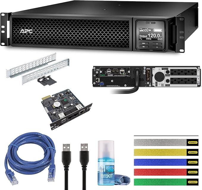 Amazon.com: APC UPS 3000VA Smart-UPS Single Phase Online ...