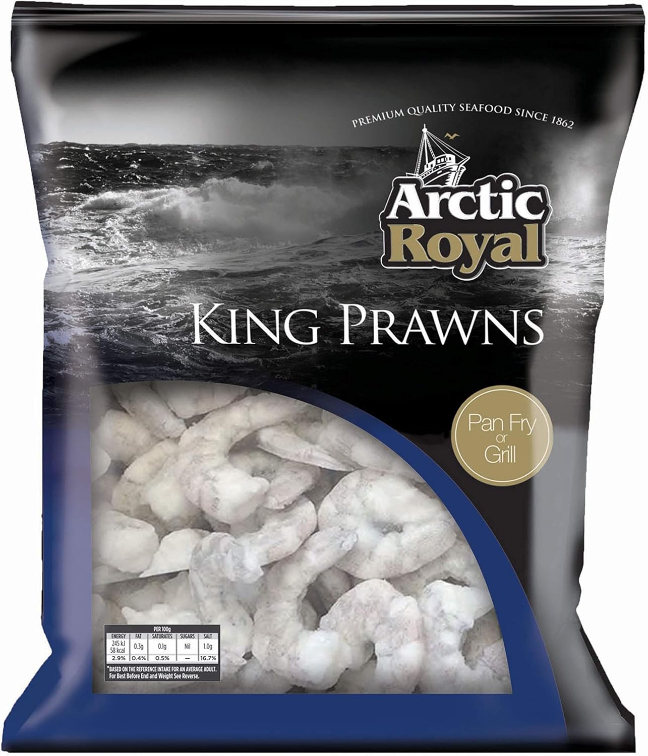 Arctic Royal Frozen Raw King Prawns - 10x1kg : Amazon.co.uk: Grocery