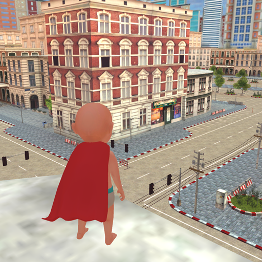 Real Naughty Flying Baby Superhero Fighting Action: Open World 3D Super Hero Adventure Game ...