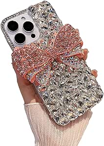 Amazon.com: iFiLOVE for Samsung Galaxy S25 Ultra Case Girls Women, 3D Luxury Sparkle Bling ...