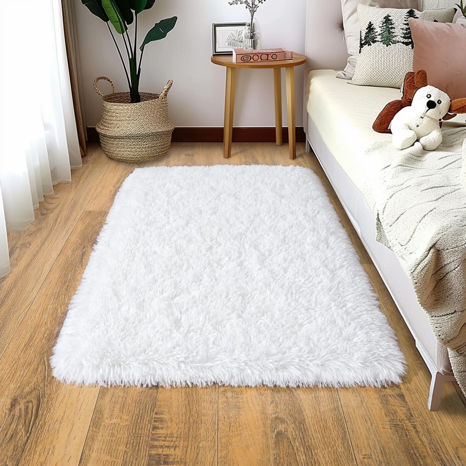 Amazon.com: Shaggy Rugs for Bedroom Living Room Dorm Kids Room Decor ...